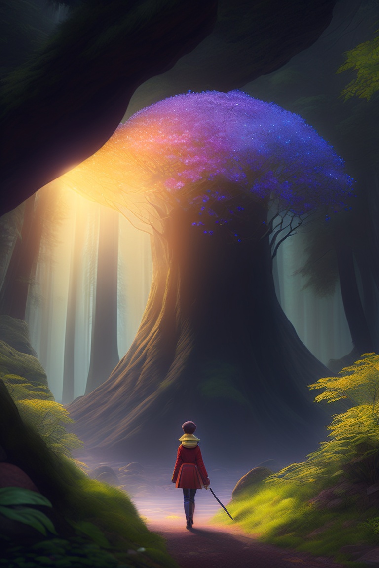 Lexica - One day, while exploring the ancient forests, they stumbled ...