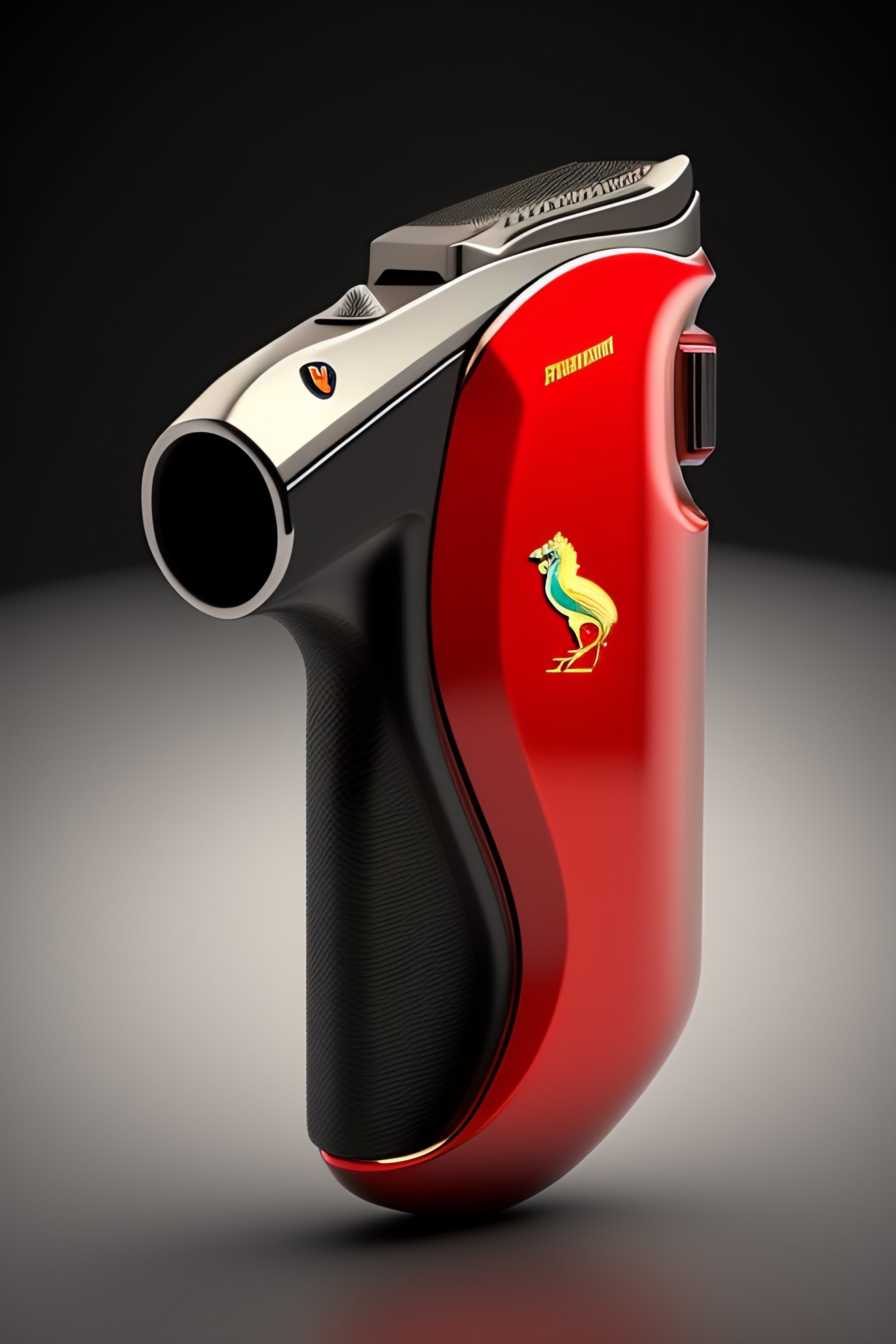 Lexica - A hand gun inspired by ferrari