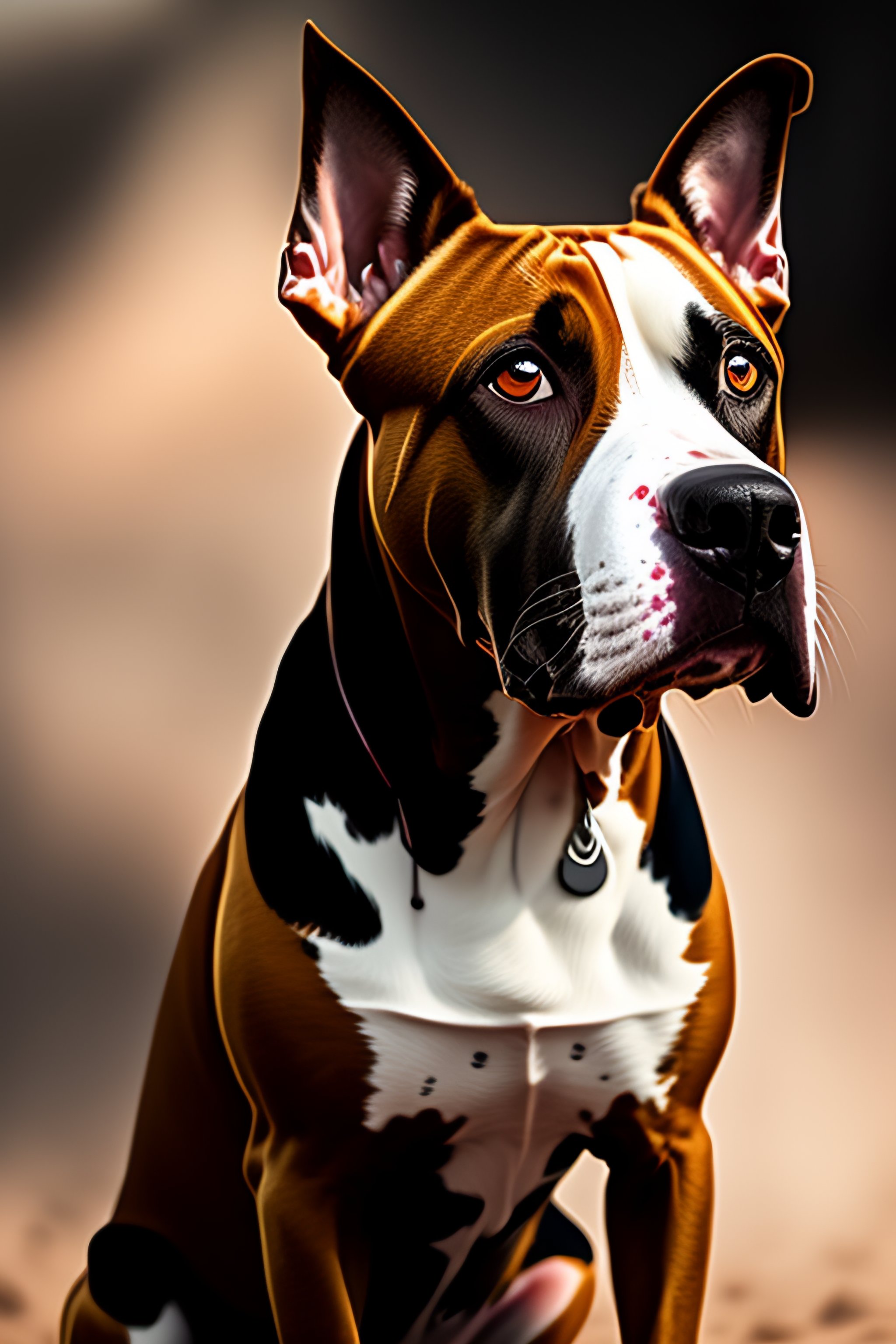 Lexica - Amstaff cartoon