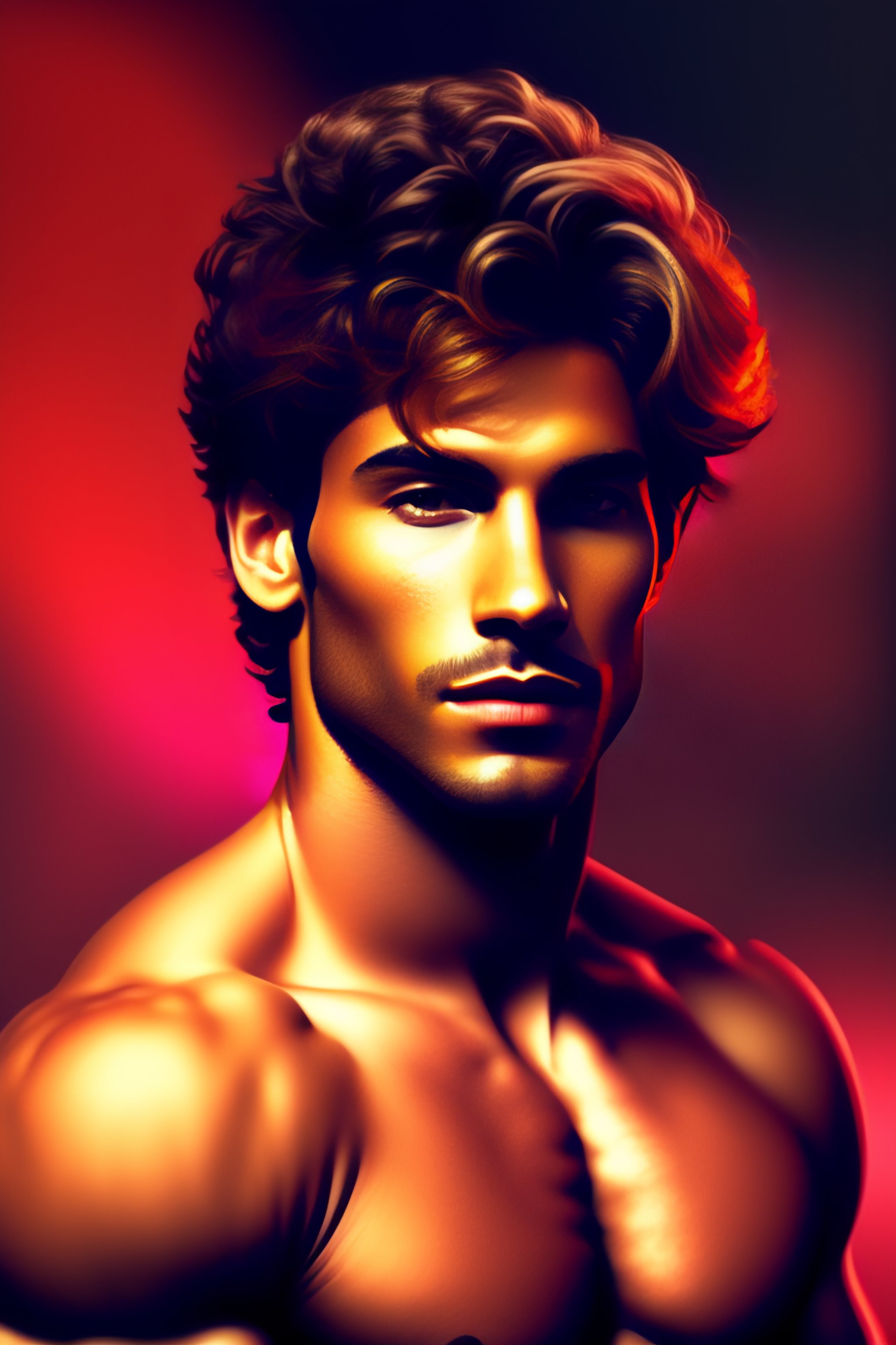 Lexica - Generate a portrait of a male based on this image https://pbs ...