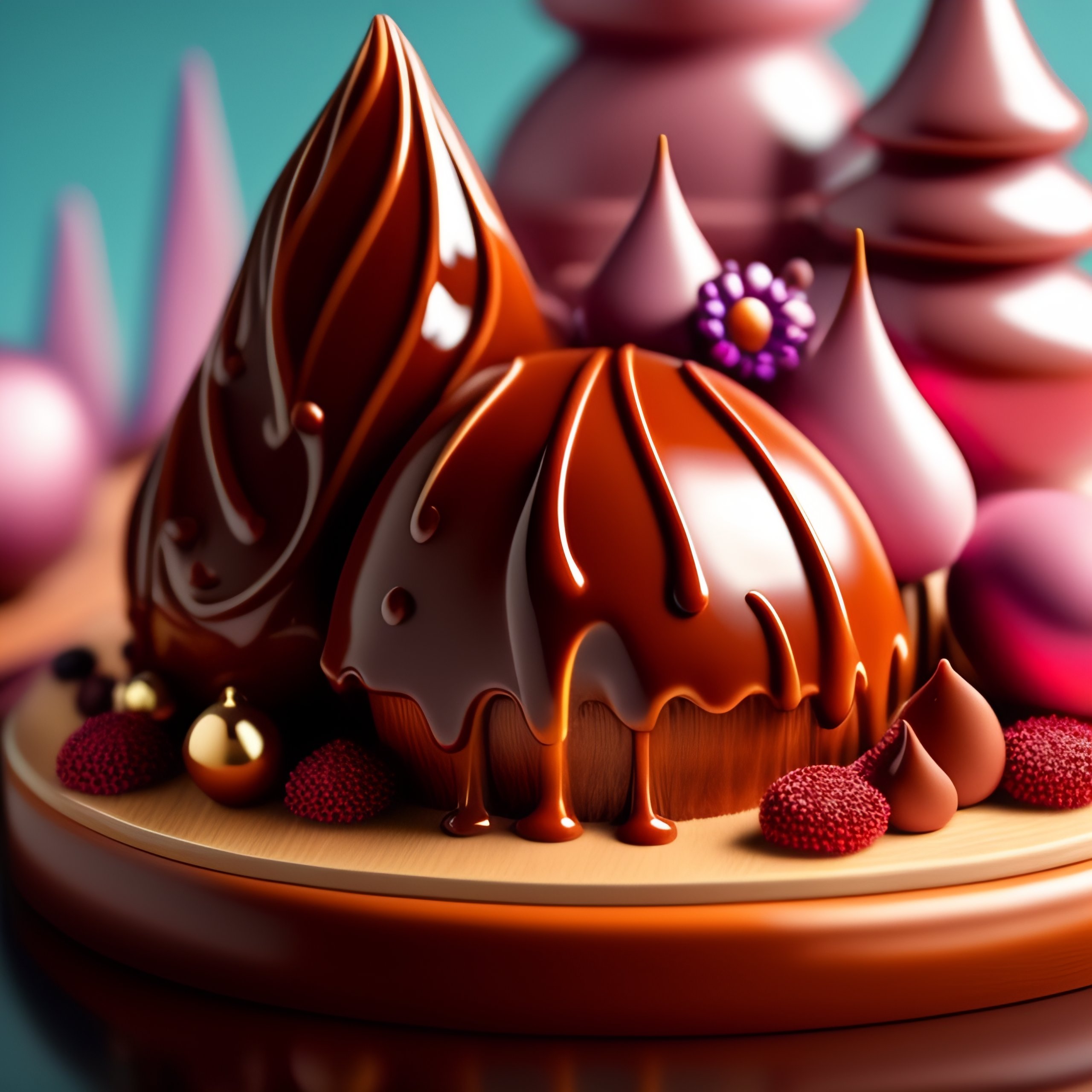 Lexica - A magical world where everything is made of chocolate.