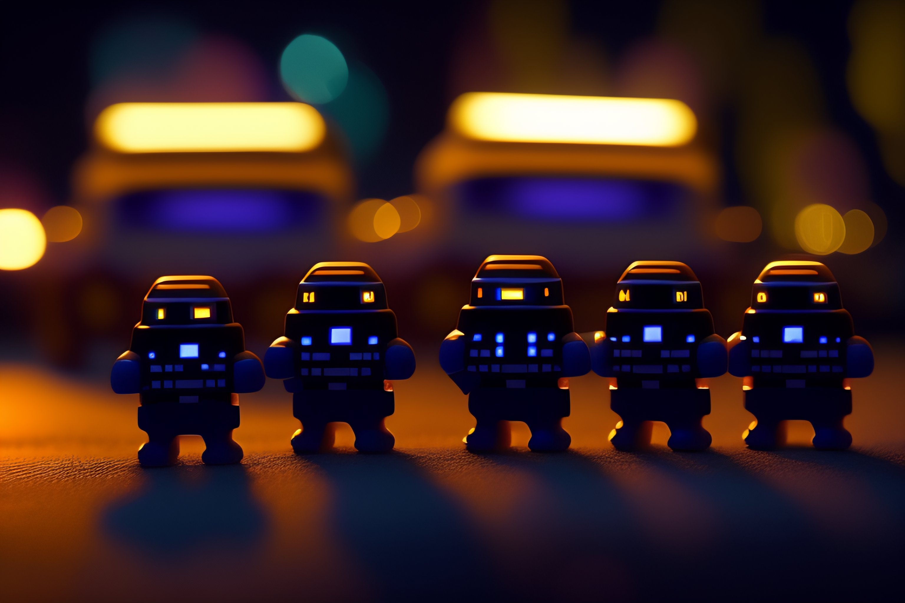 Lexica - Space Invaders are threatening an alien family, scene from ...