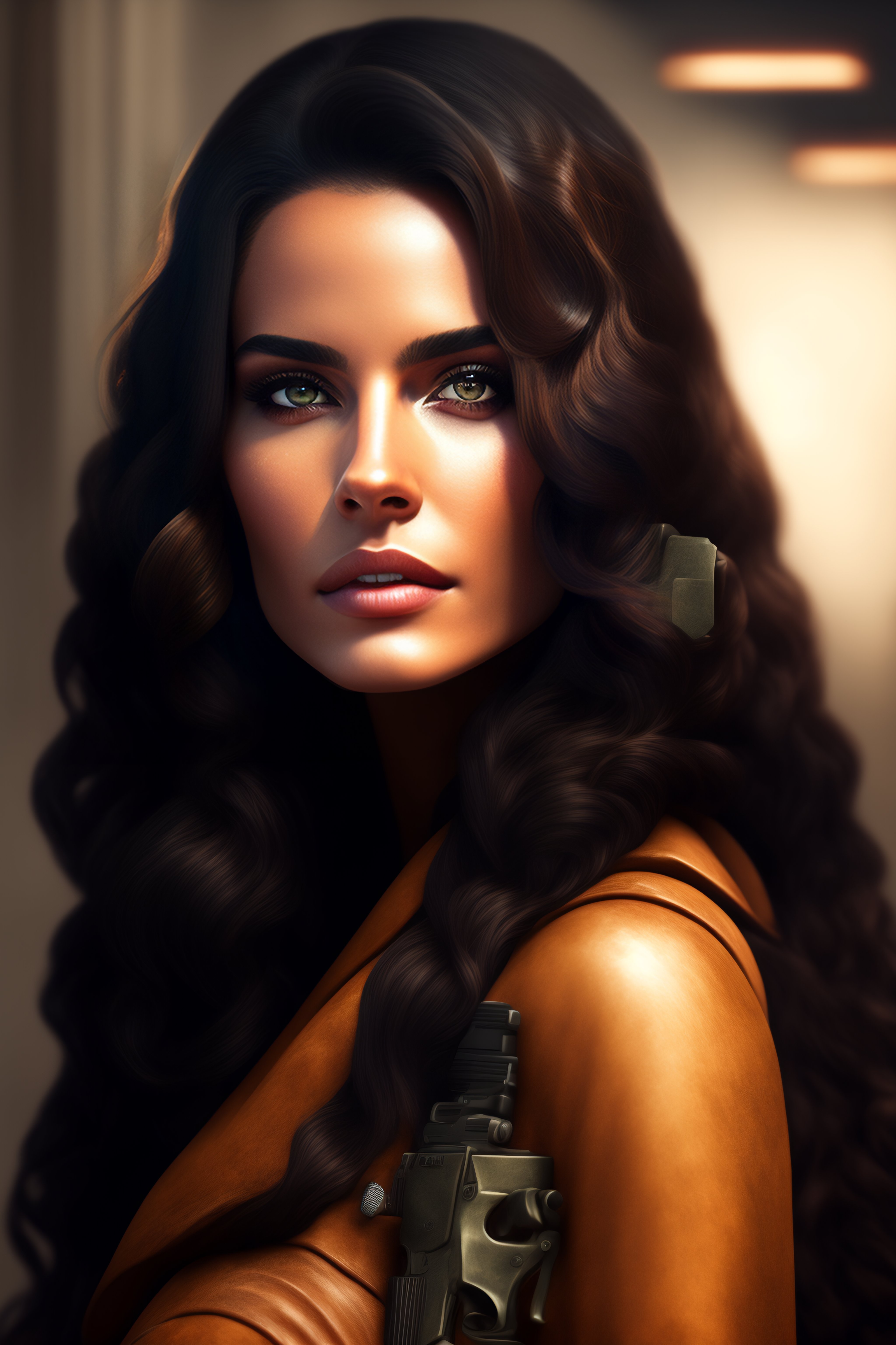 Lexica - War beautiful woman, half, full body, detailed eyes, high ...