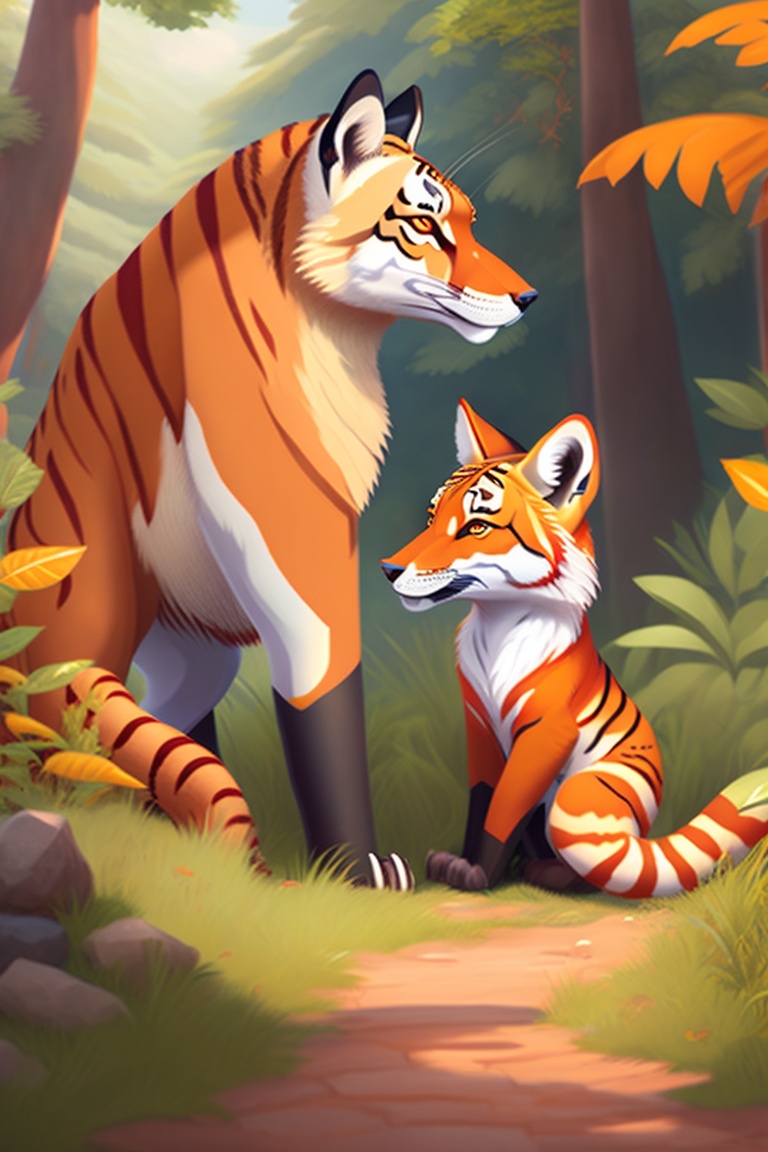 Lexica - Once upon a time, in a dense forest, a clever fox named Finn ...