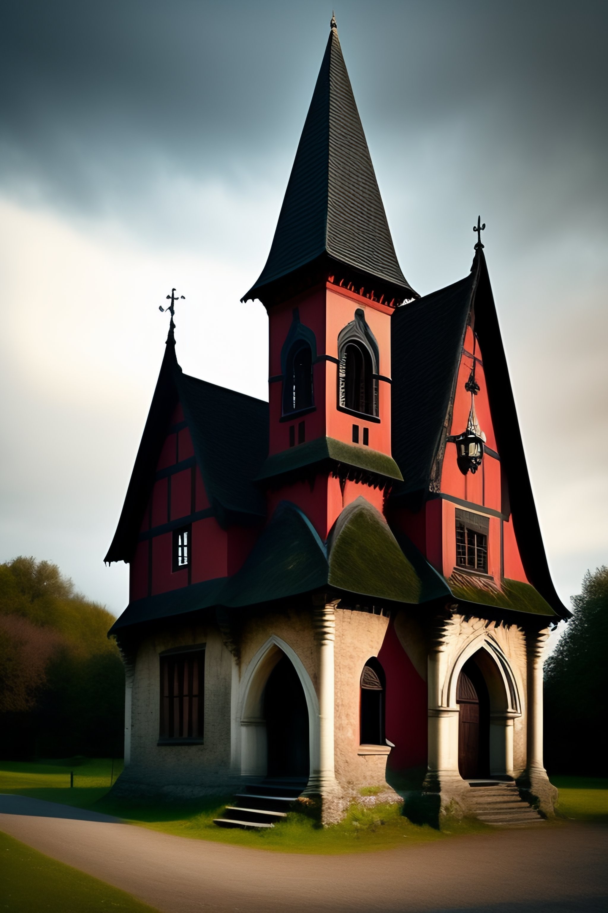 Lexica - Old medieval town gothic dark decay