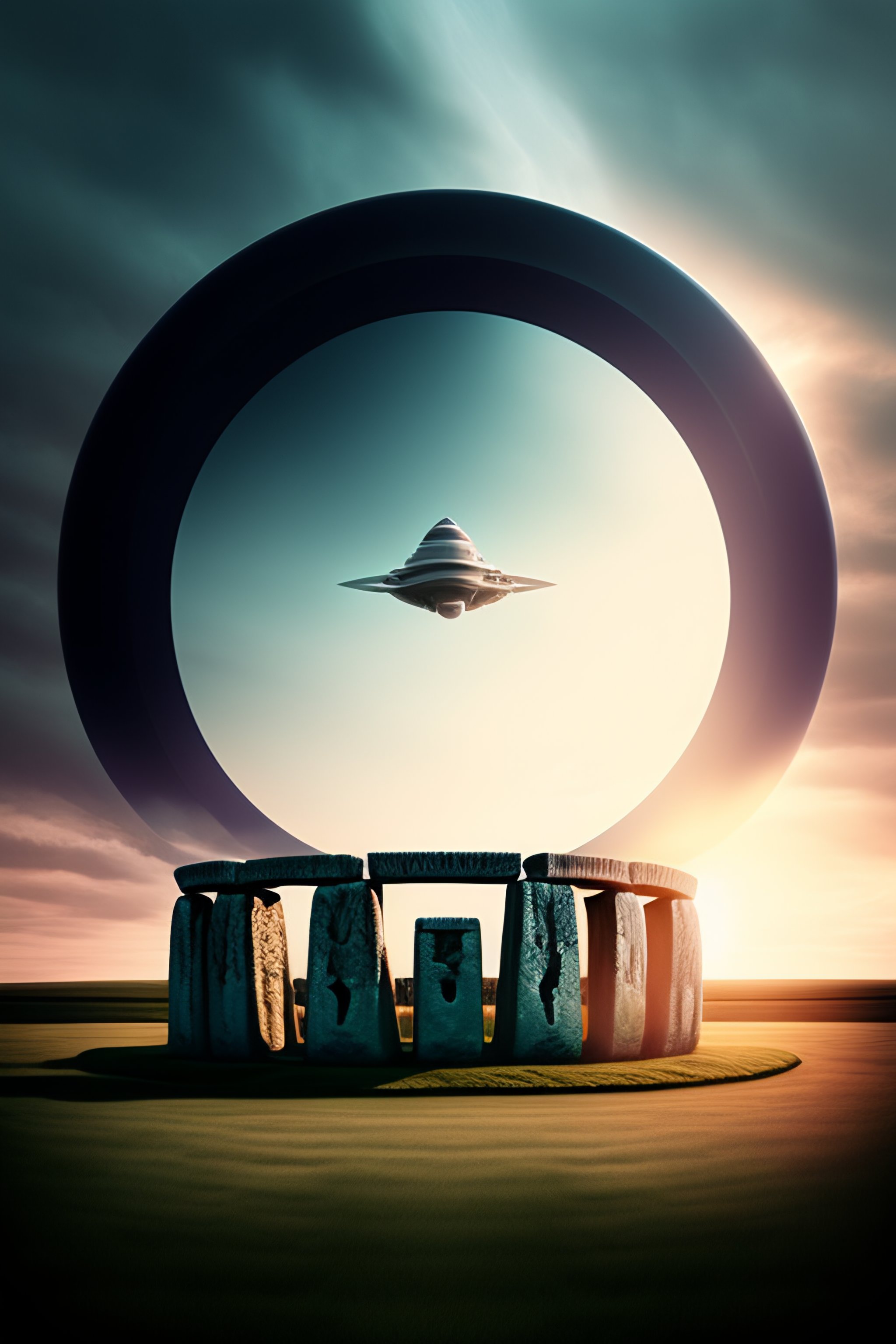 Lexica - Stonehenge, space center, alien, home, structure
