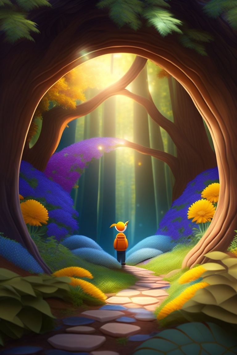 Lexica - One sunny morning, as the birds chirped merrily and the ...