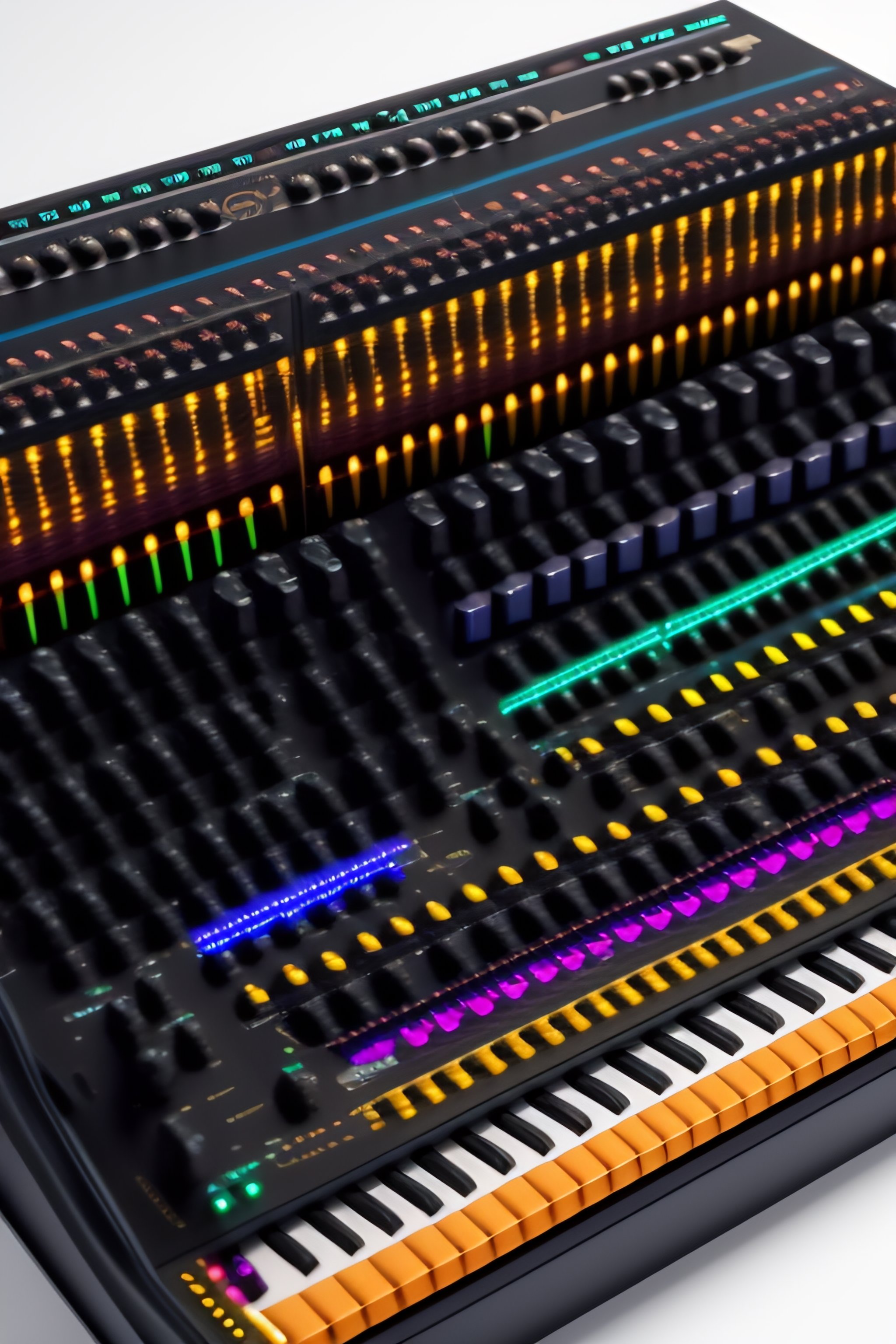 Lexica - A modular analog synthesizer with lots of multicolored patch ...