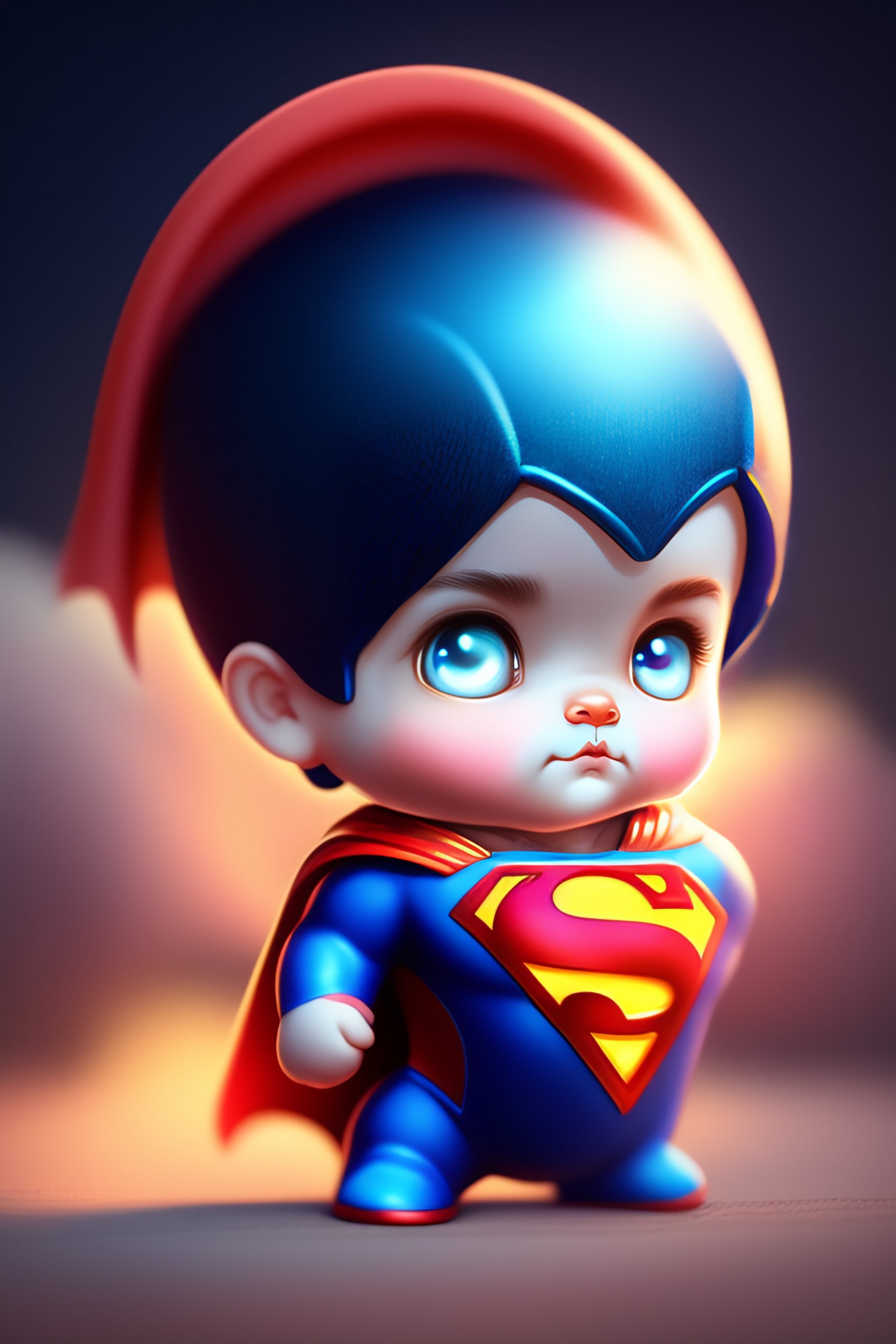 Cute Baby Superman