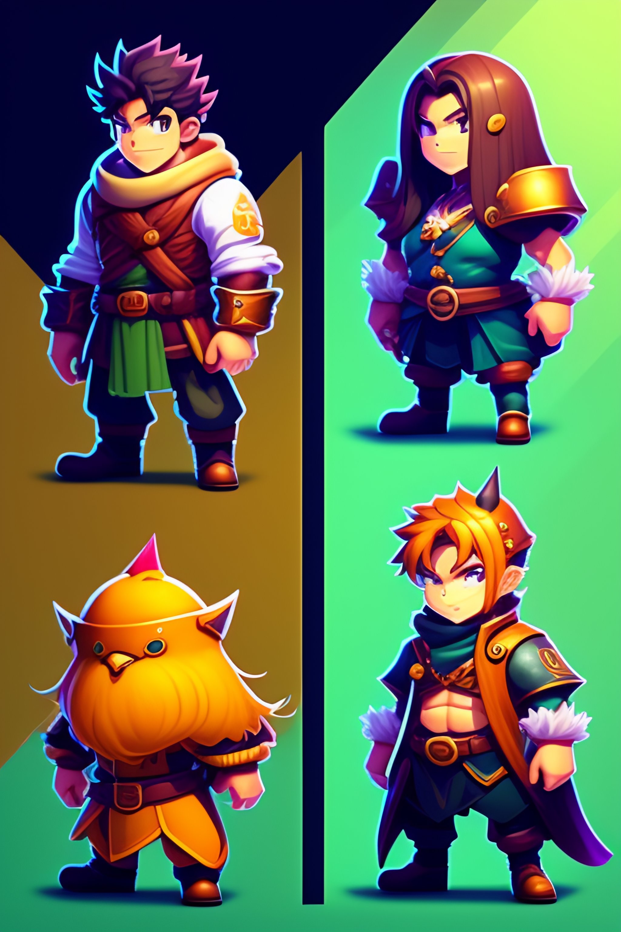 Lexica Spritesheet Character Game