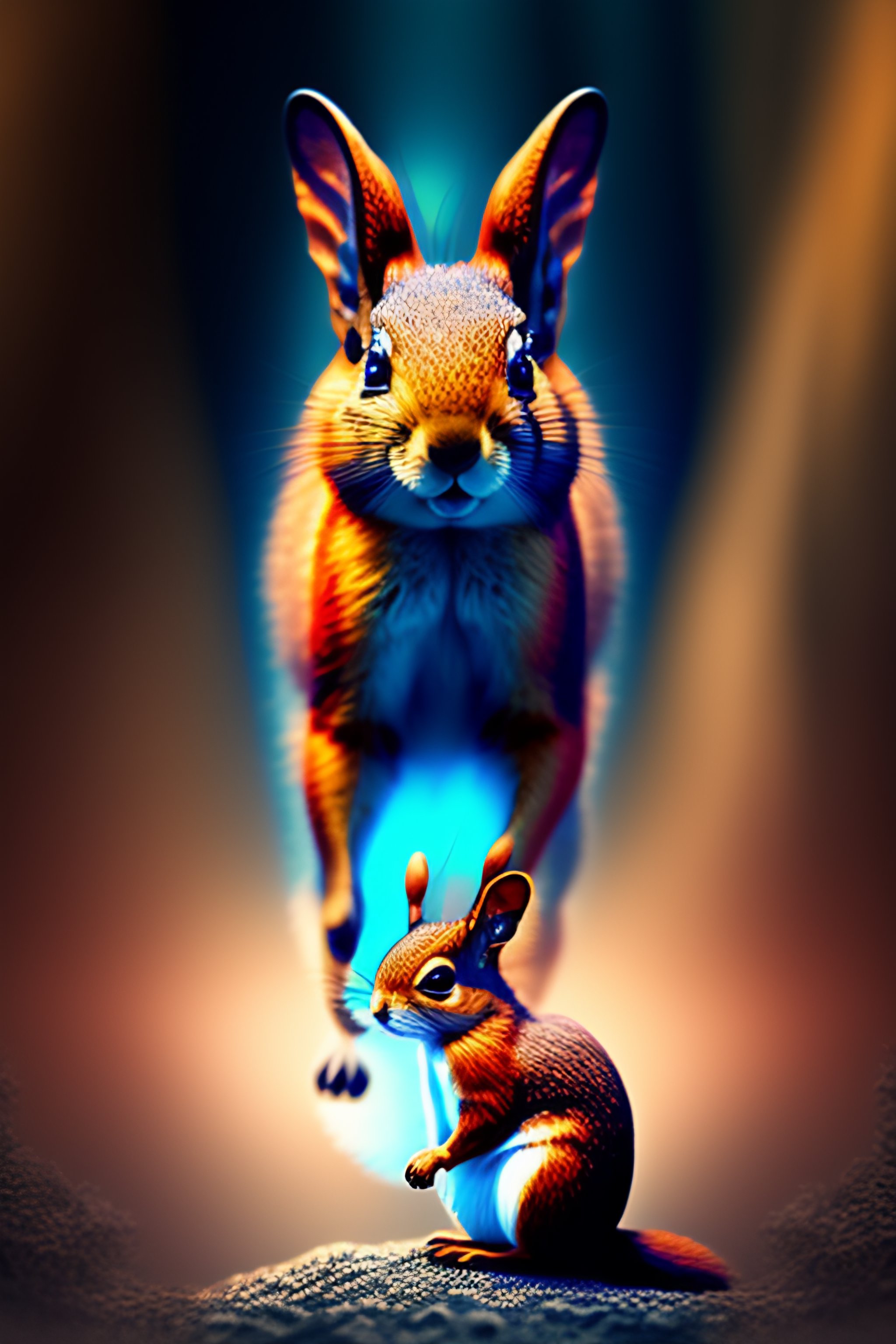 Lexica - Magical extraterrestrial fantastic half fox half rabbit half ...