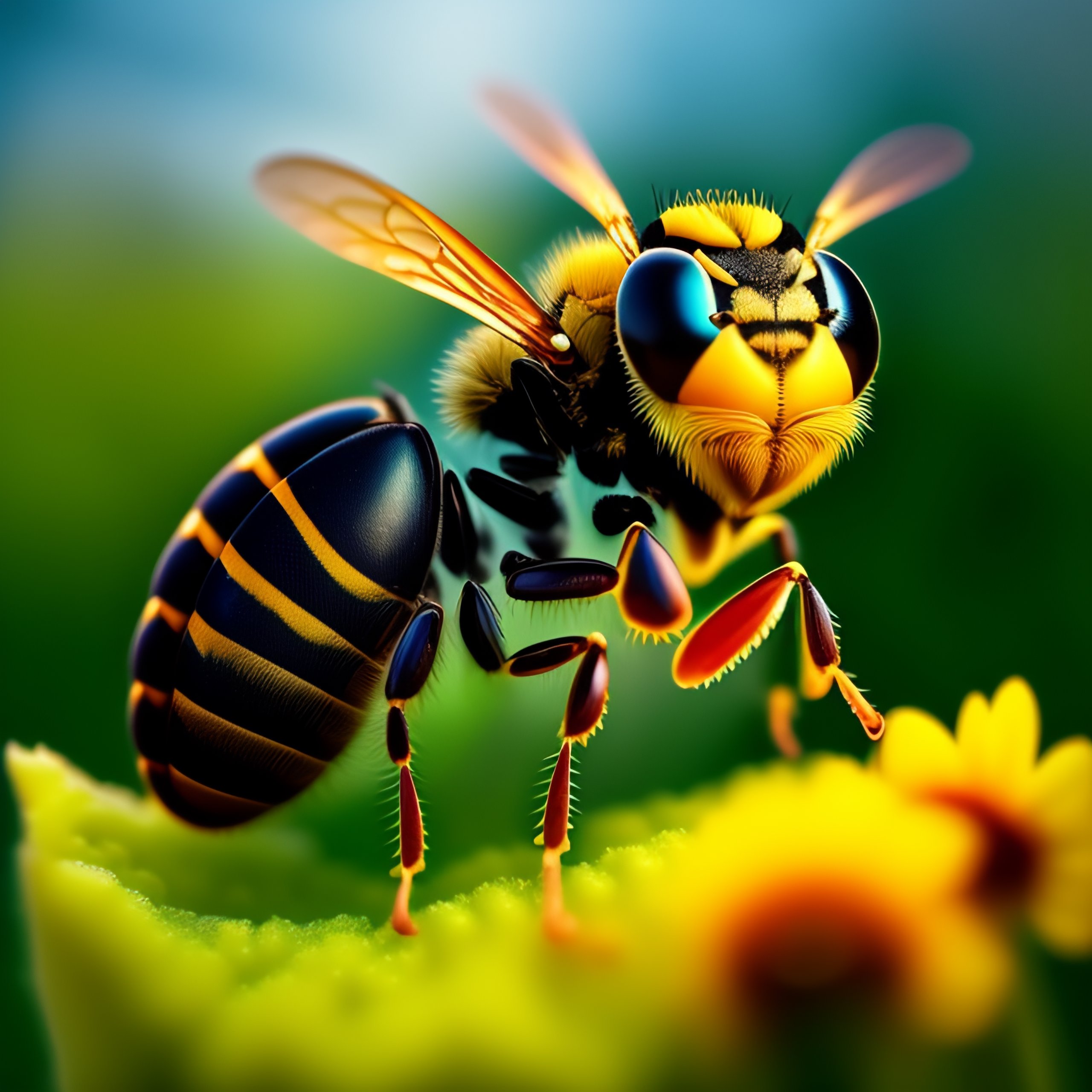 Lexica - Wasp chasing him out the meadow