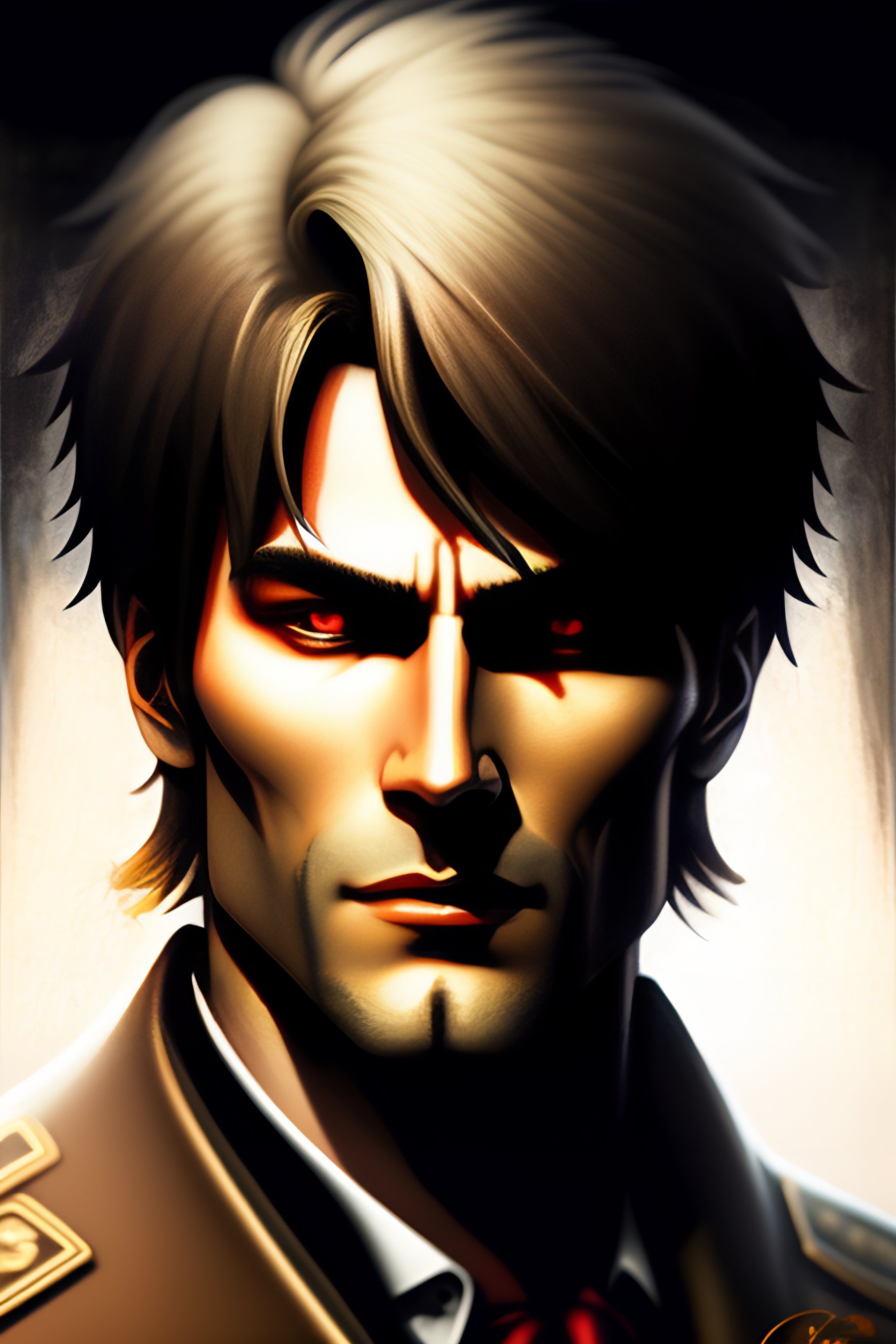 Lexica - Vladimir putin as a character from hellsing manga, realistic ...