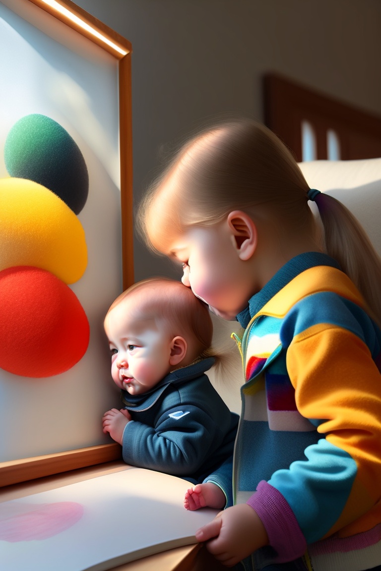 Lexica - One sunny morning, as Sophie was engrossed in her artwork, she ...