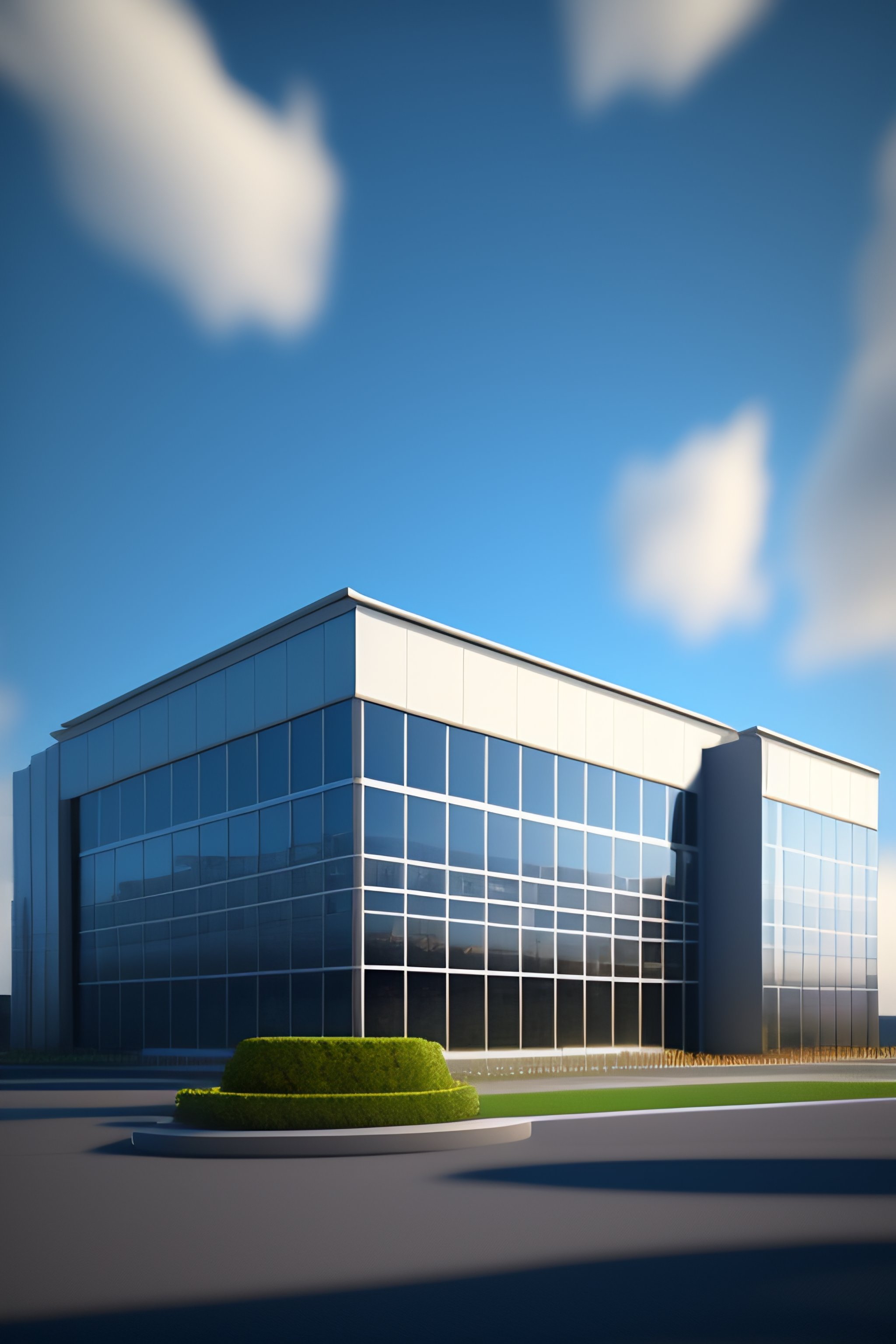 Lexica - Corporate building in the metaverse, 3D, Unreal engine ...