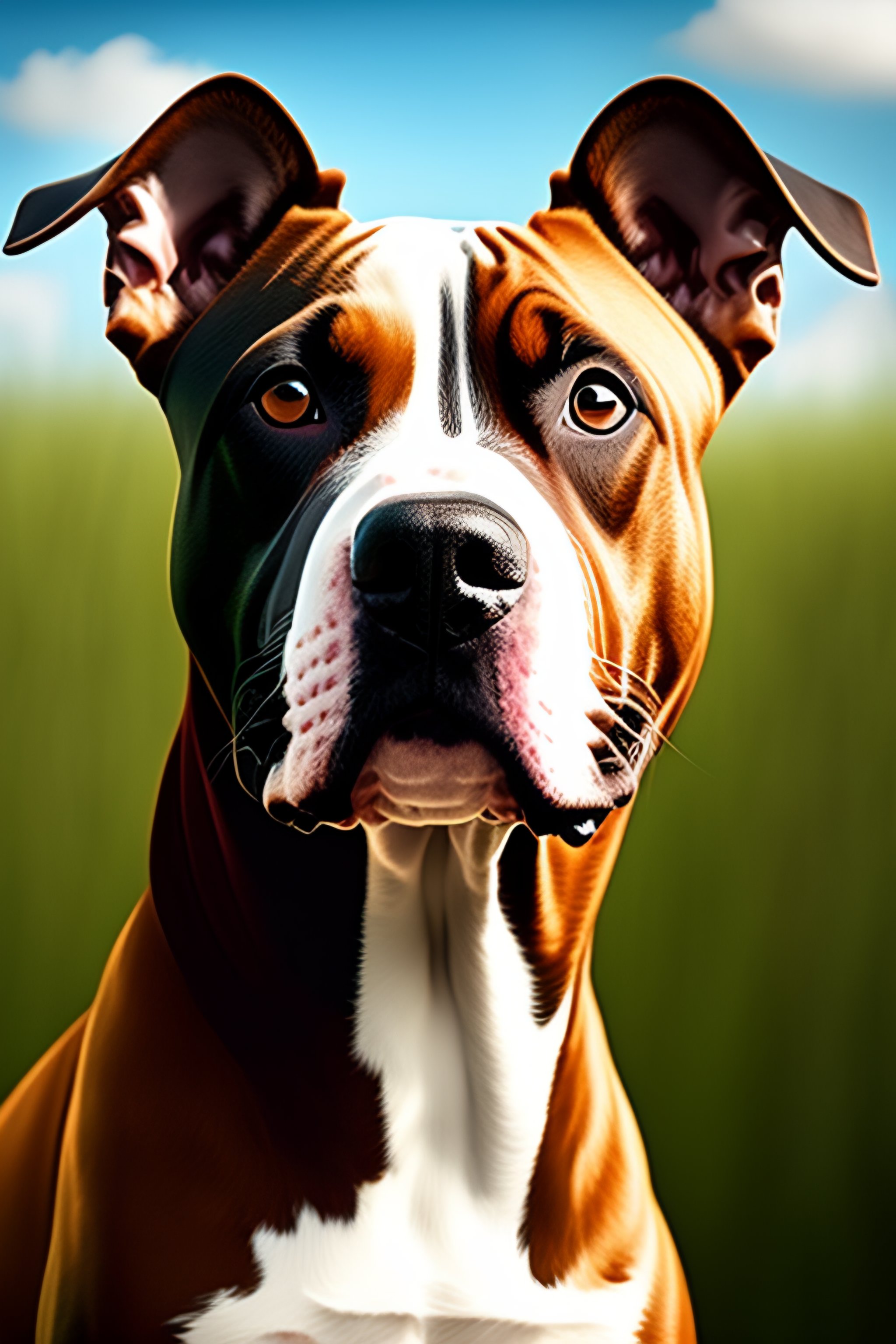 Lexica - Amstaff cartoon