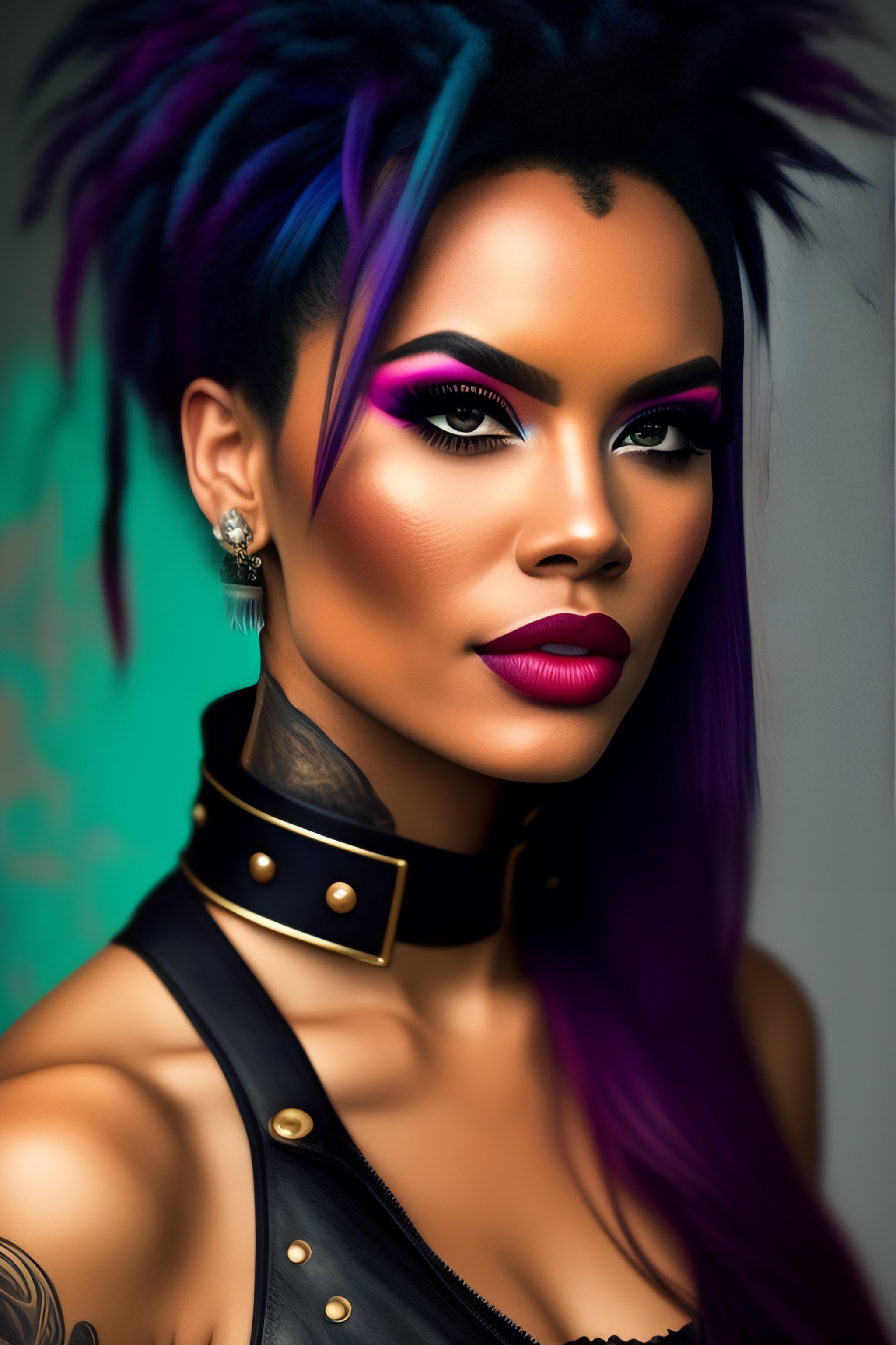 Lexica - Beautiful punk girl