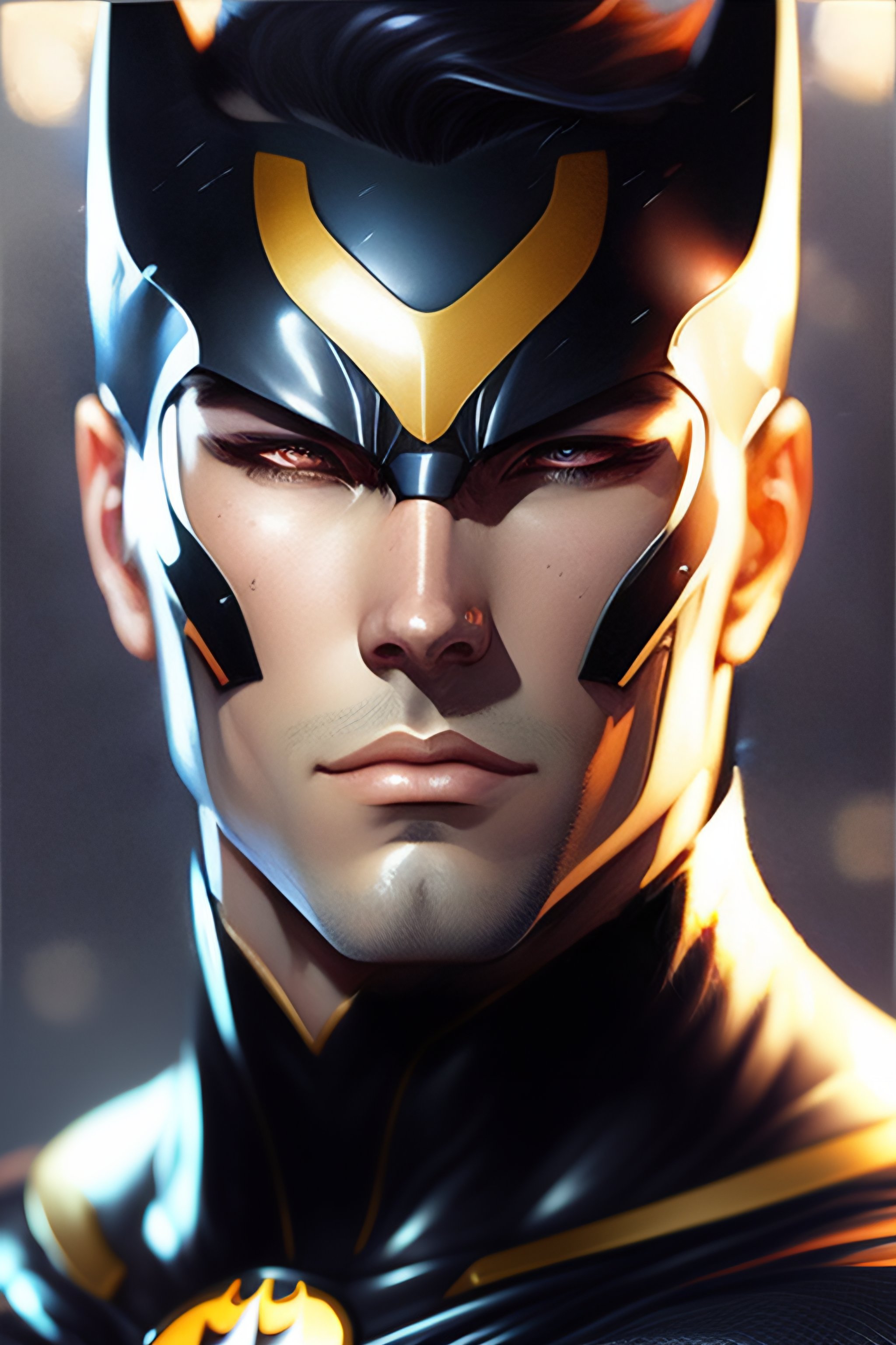 Lexica - Anime portrait of Jason Todd as Batman by Stanley Artgerm Lau ...