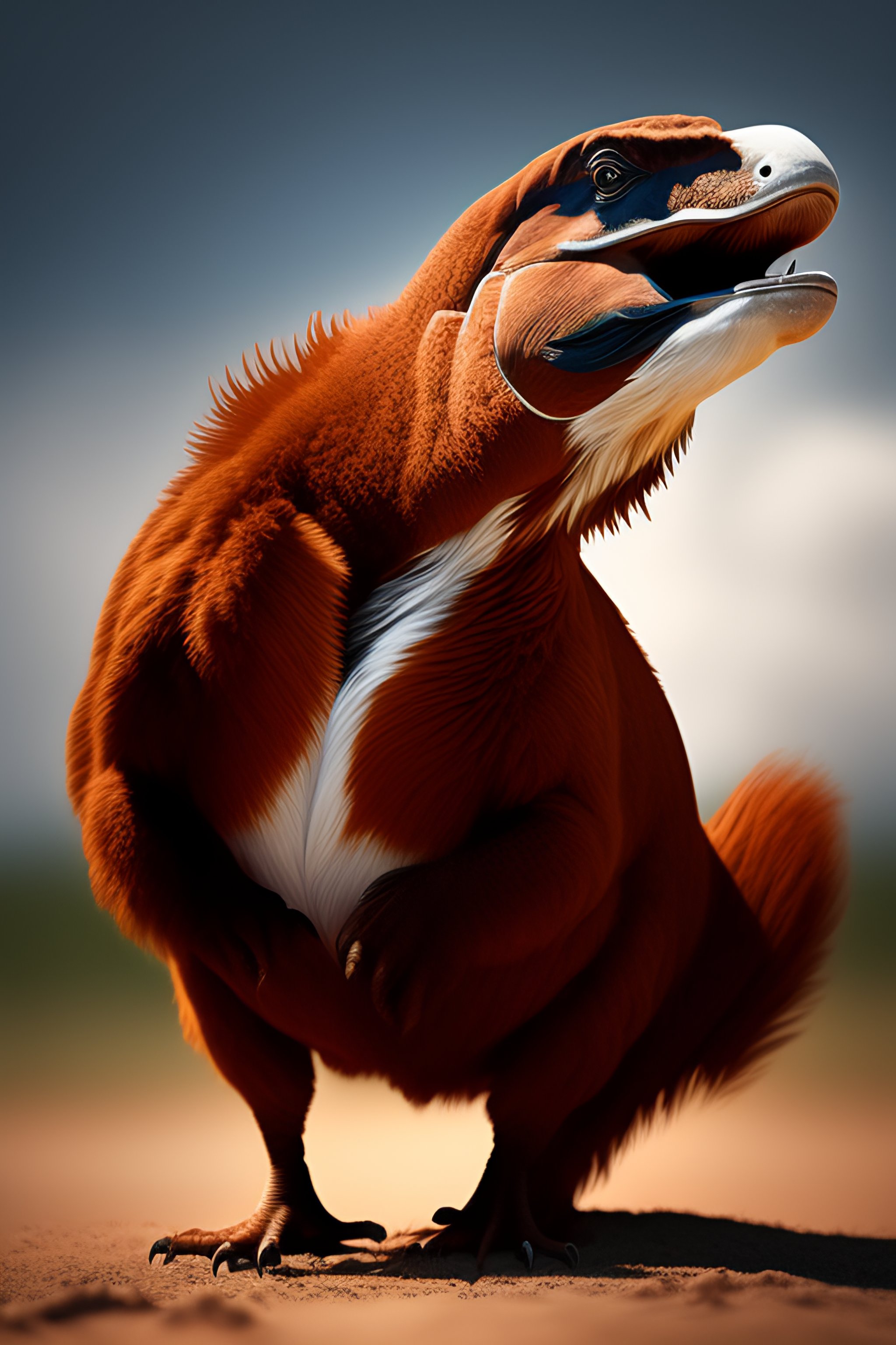 Lexica - Feathered trex