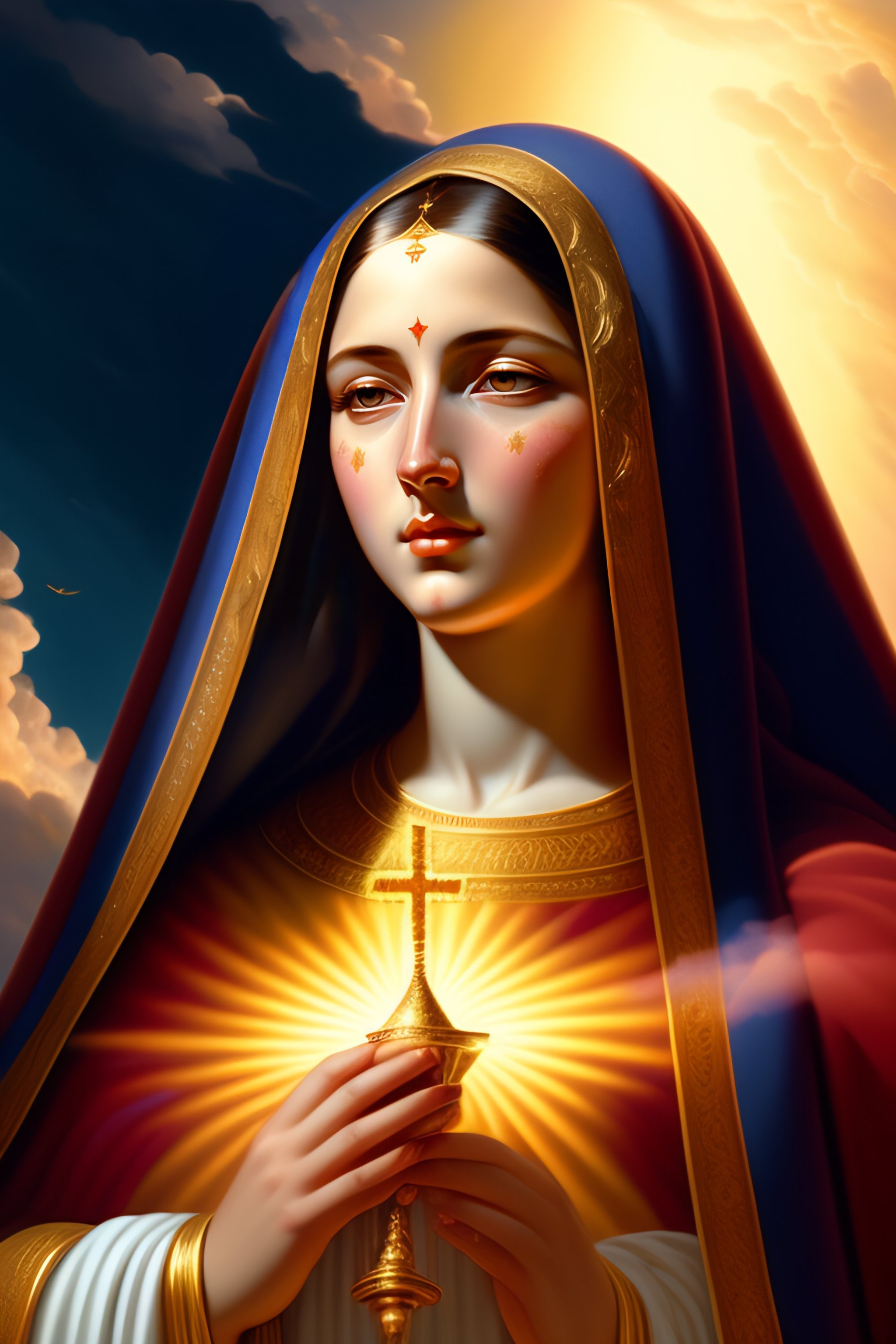 Lexica - Virgin Mary, masterpiece, best quality, ultra detailed, anime ...