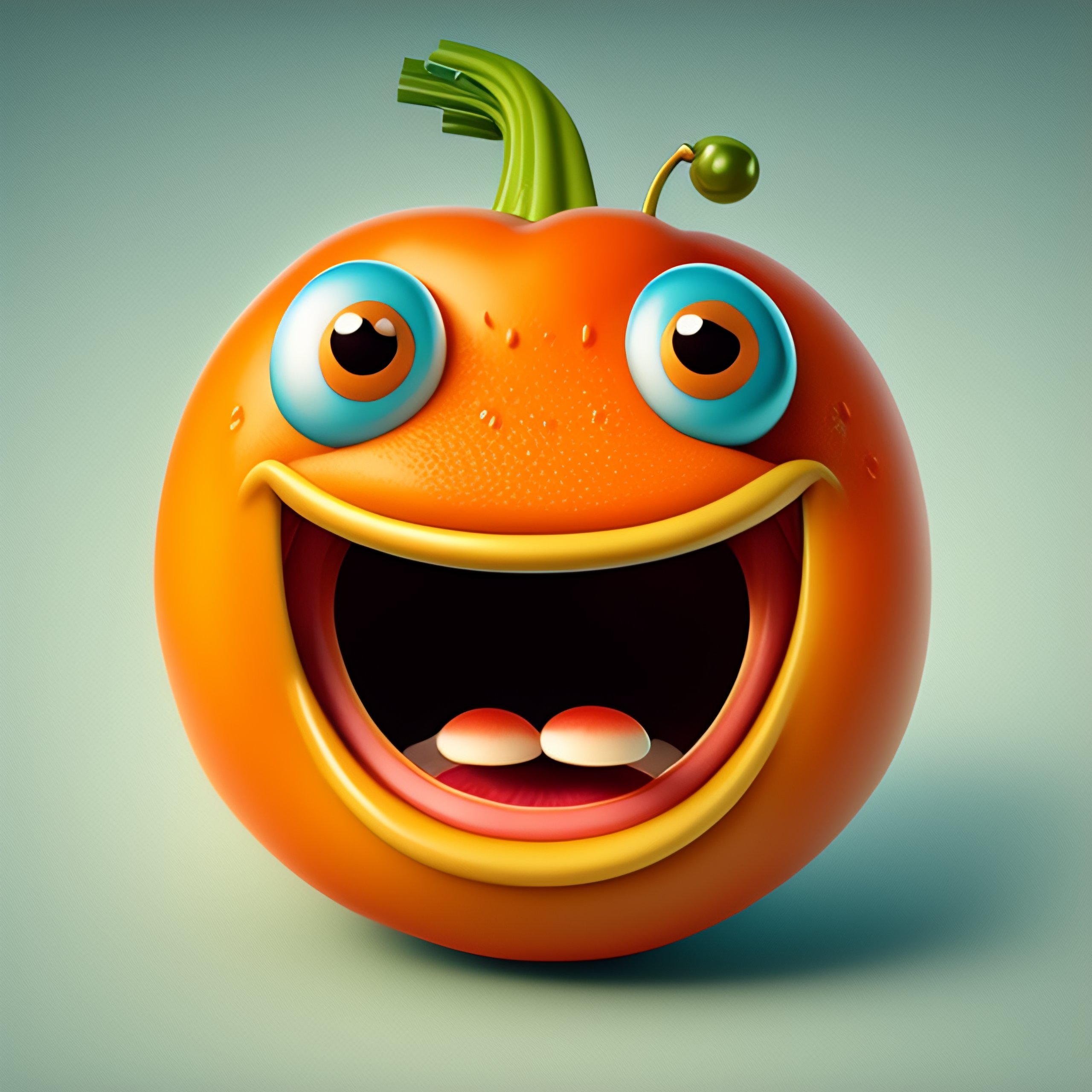 Lexica - (high quality 2d illustration), (closeup of carrot character ...