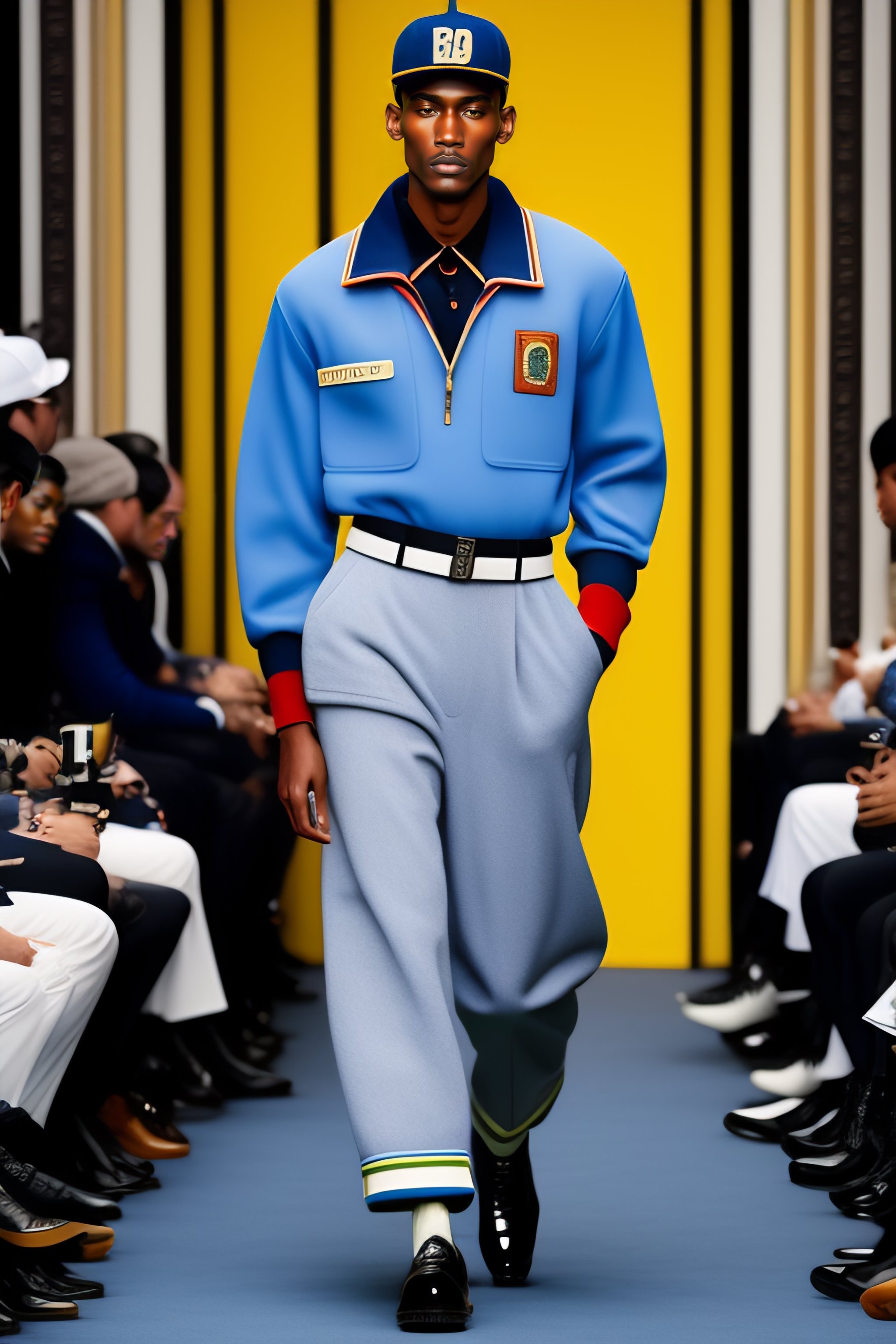 Lexica - Vintage golf inspired fashion runway winter season denim ...