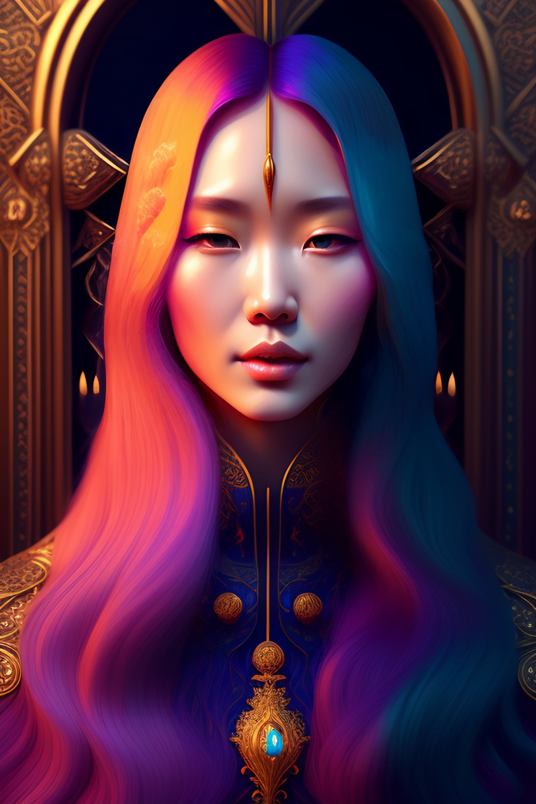 Lexica - God talking with a human art portrait by Casey Weldon, Olga ...