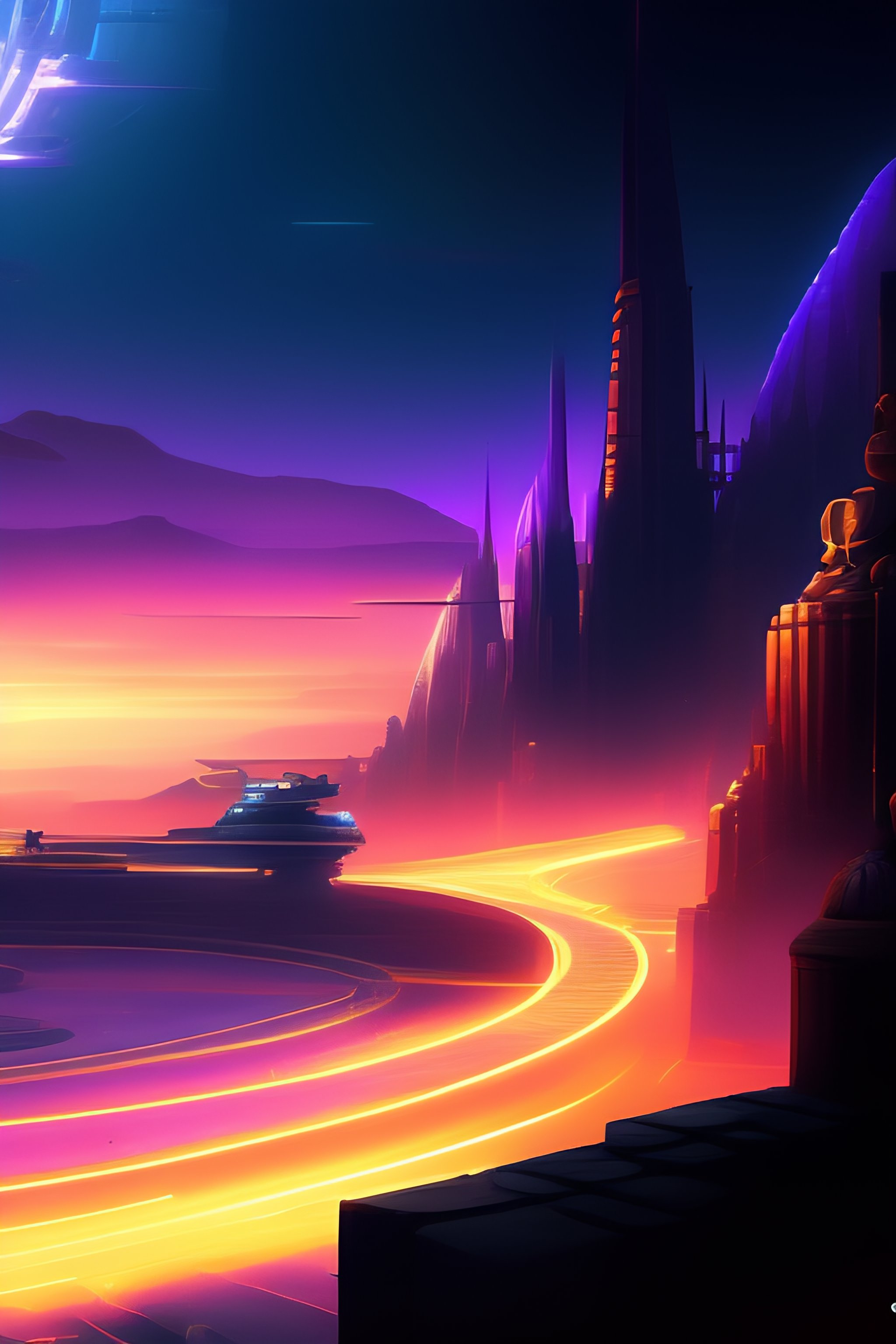 Lexica - Domination dungeon anime background