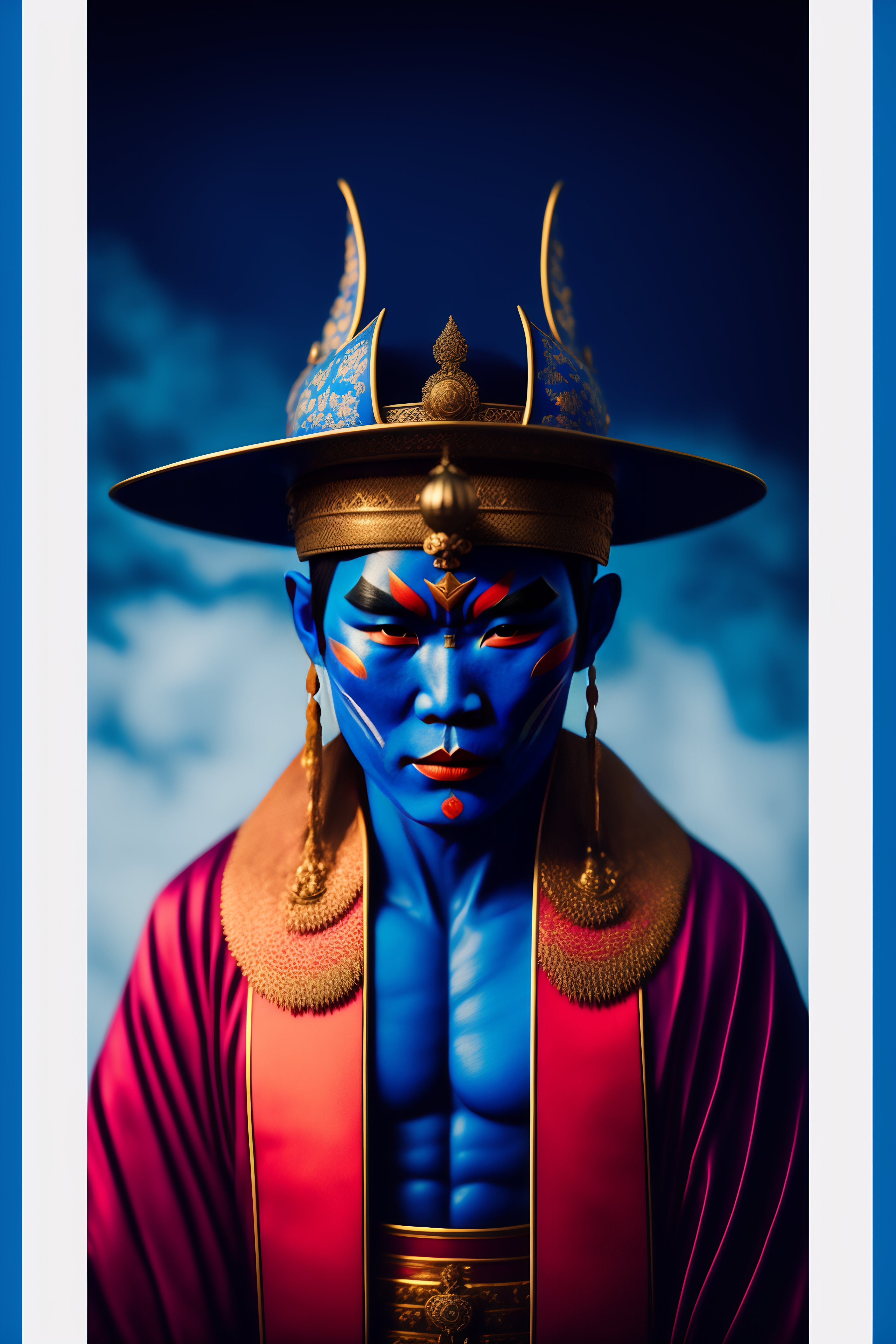 Lexica - Japanese blue demon