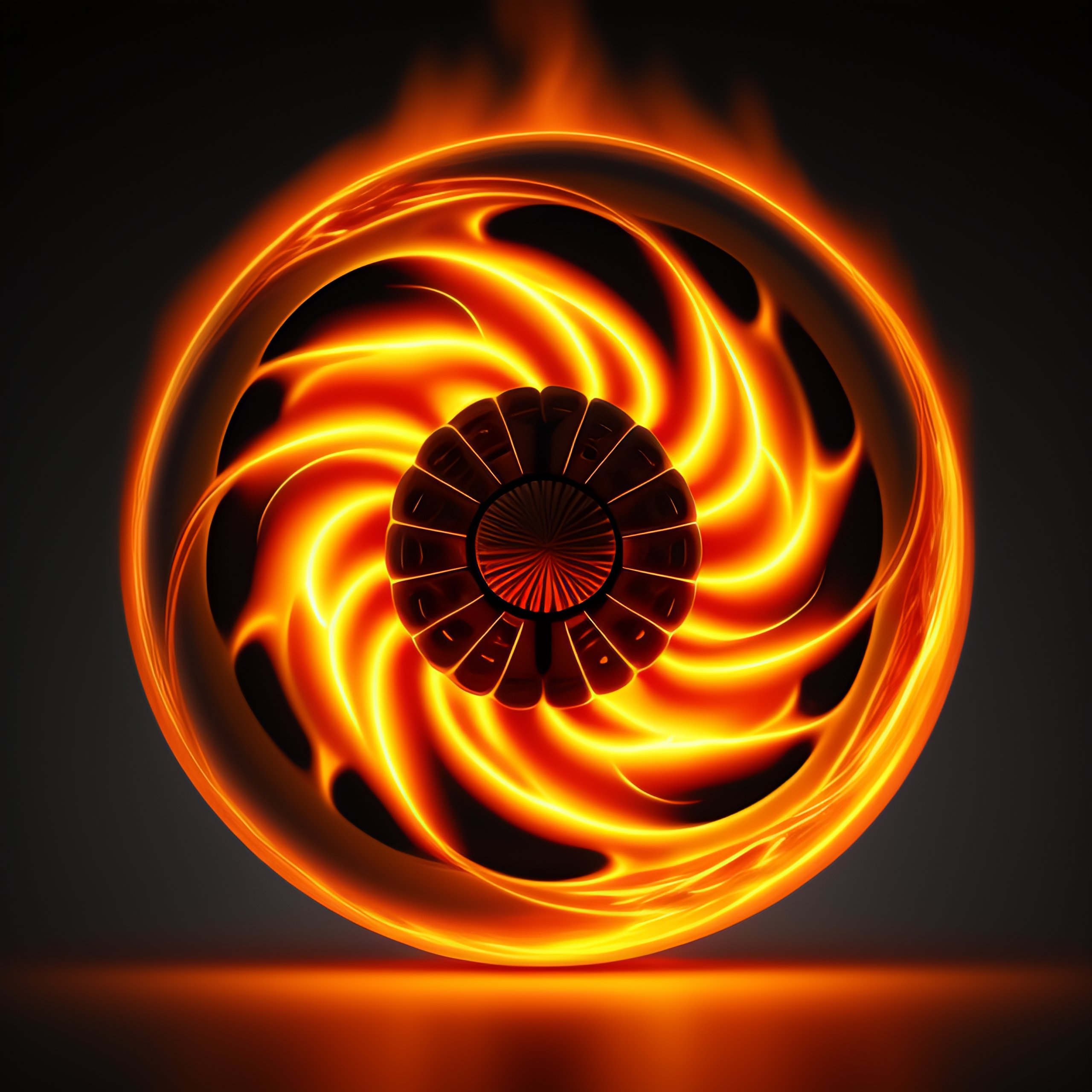 Lexica - Stylized fireball