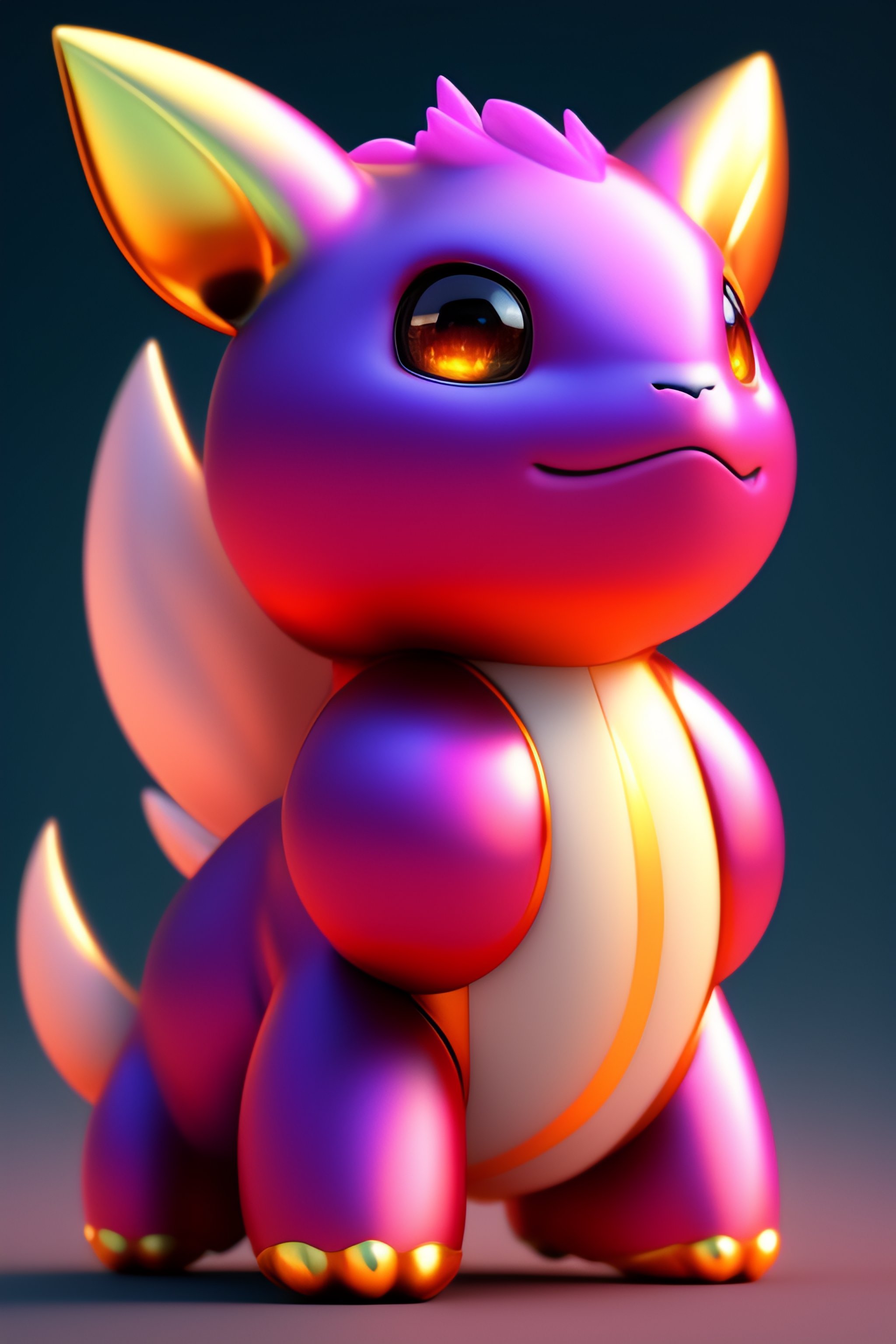 Lexica - A cute psychic type pokemon:: by beeple and James Gilleard and ...