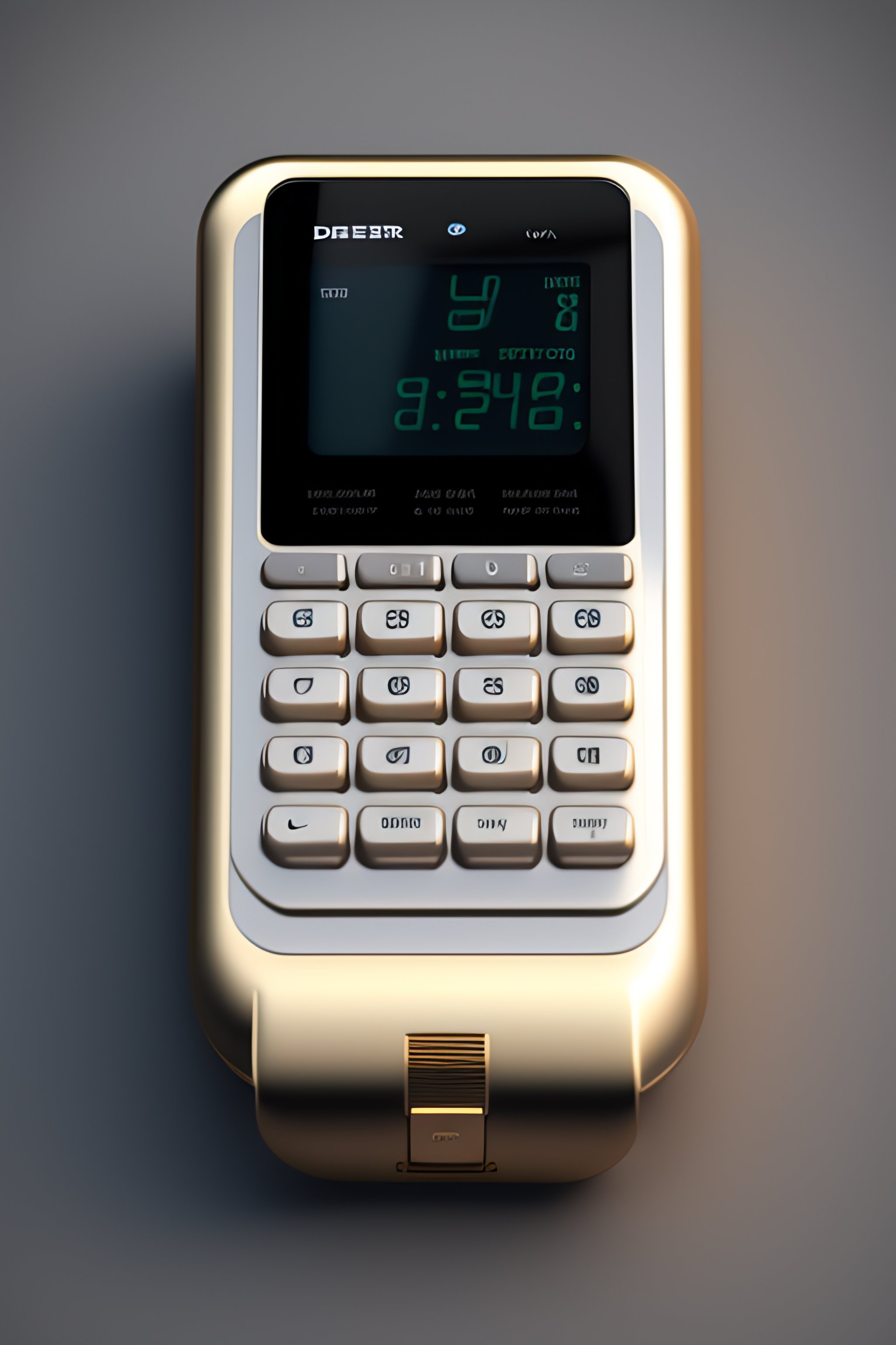 Lexica - Futuristic beeper pager with a full LCD screen without ...