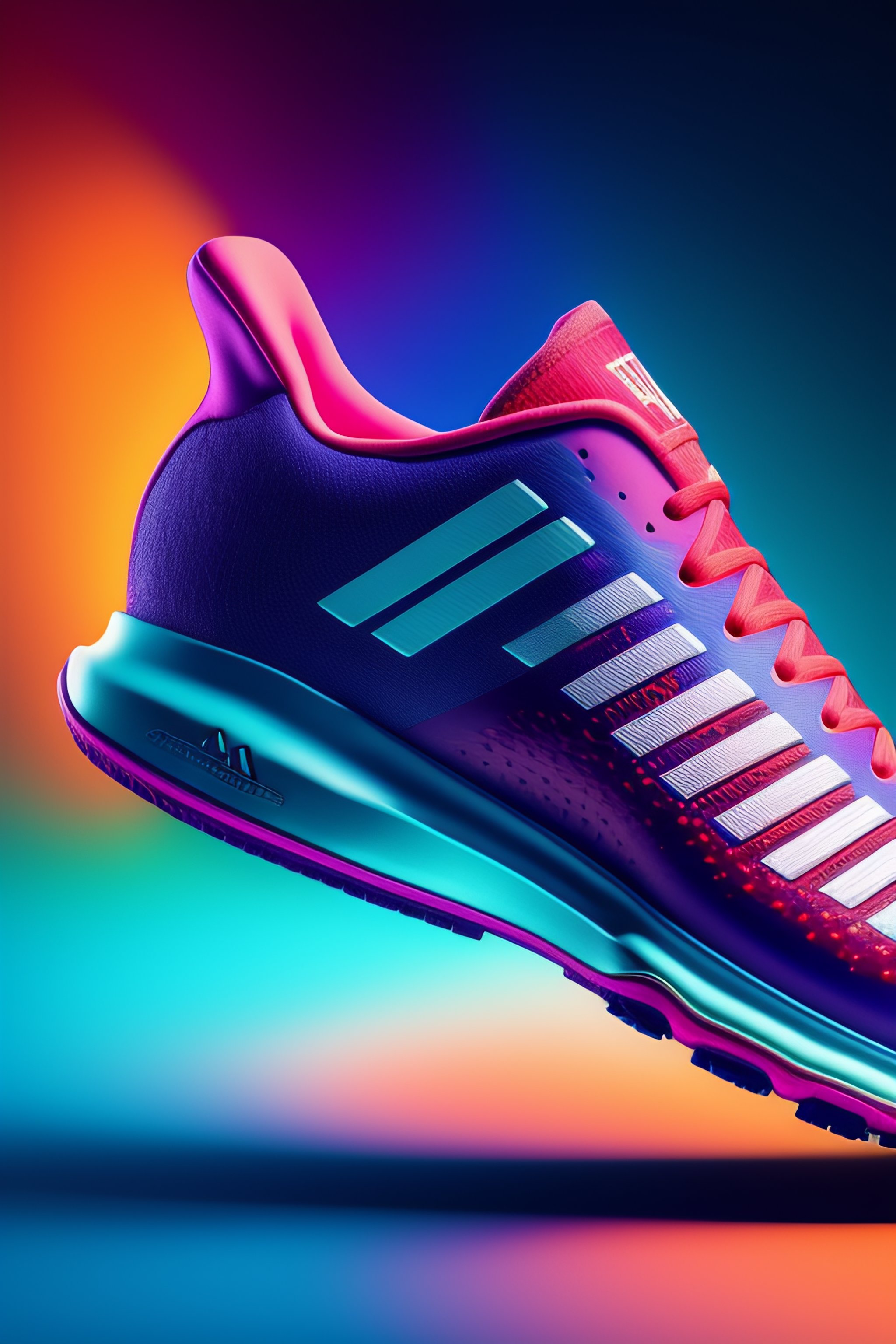 Lexica - Post advertisement for a shoe product, photoshop, 4k, digital ...