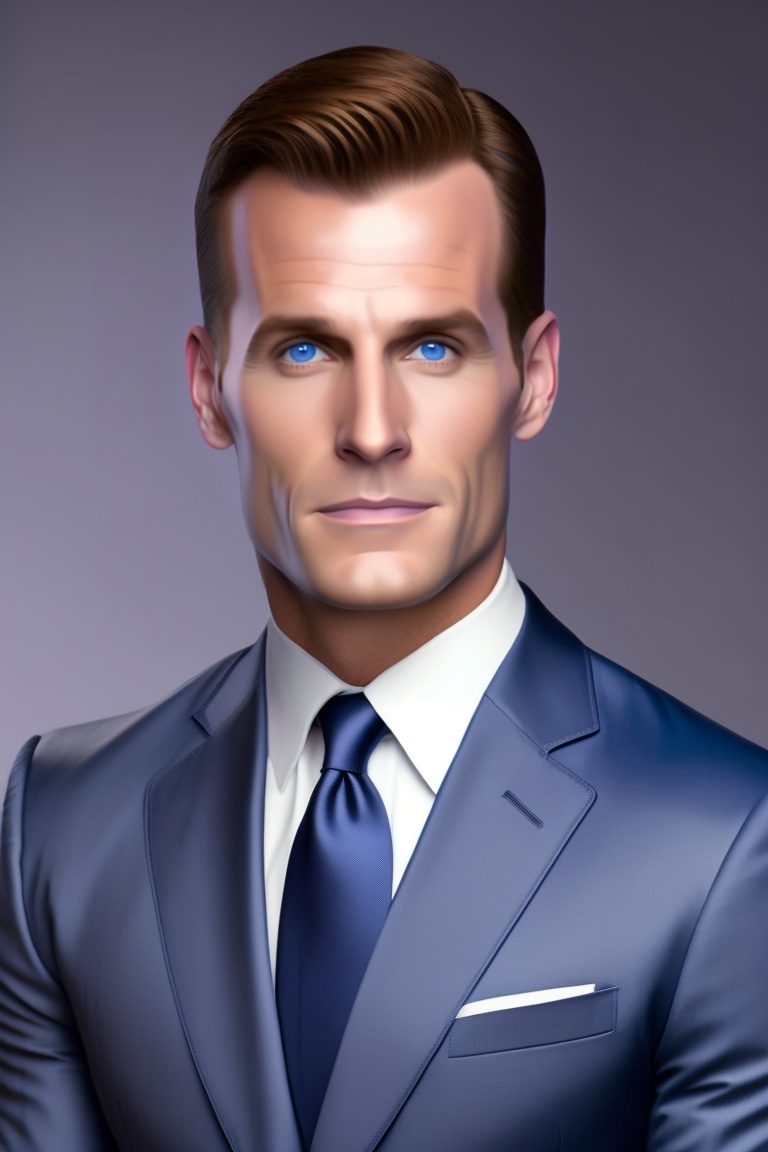 Lexica - [image of Harvey Specter] He looks like a man in his forties ...