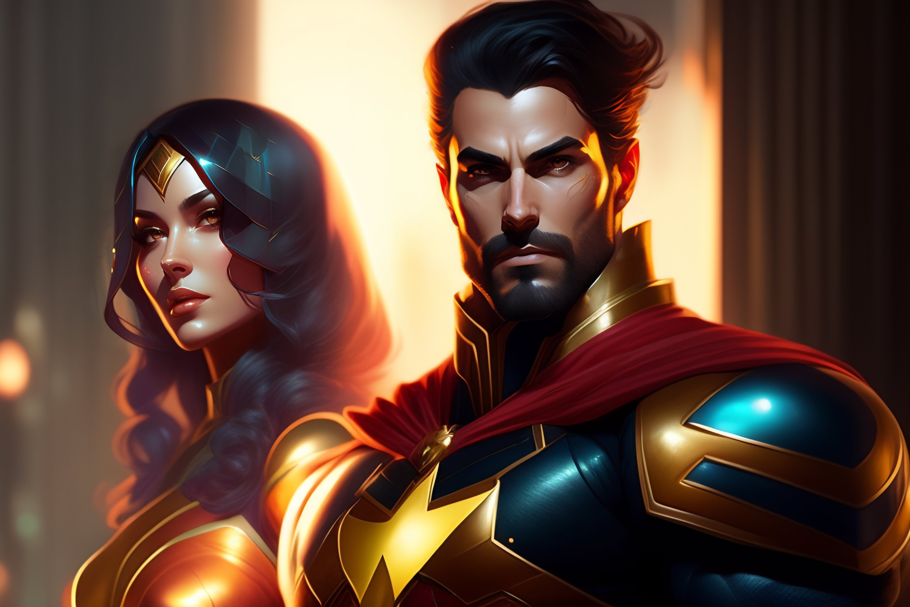 Lexica - Mister Miracle DC comics sharp details, sharp focus, elegant ...