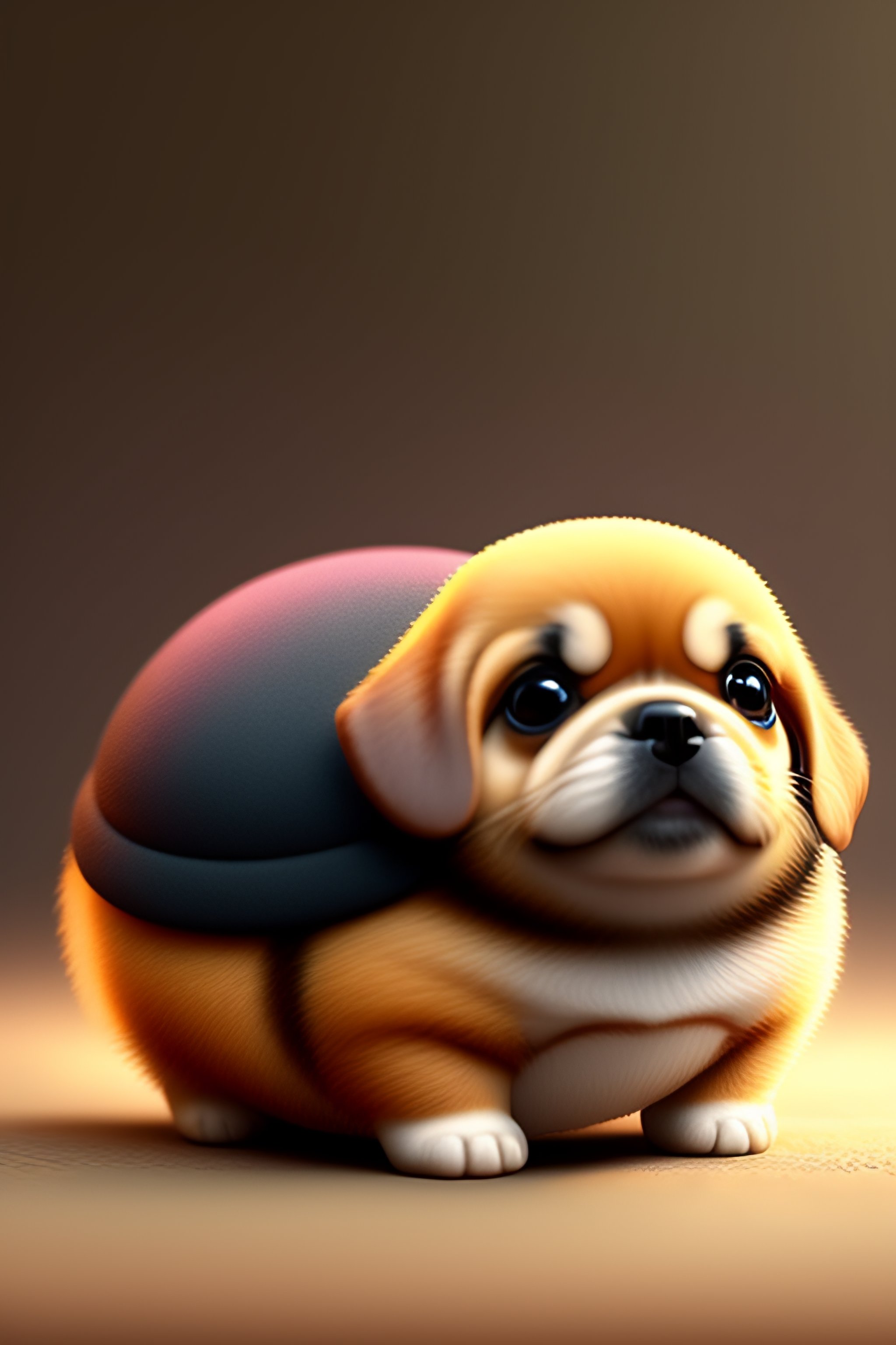 Lexica - Create me a cute, round, small smushy character of fictional ...