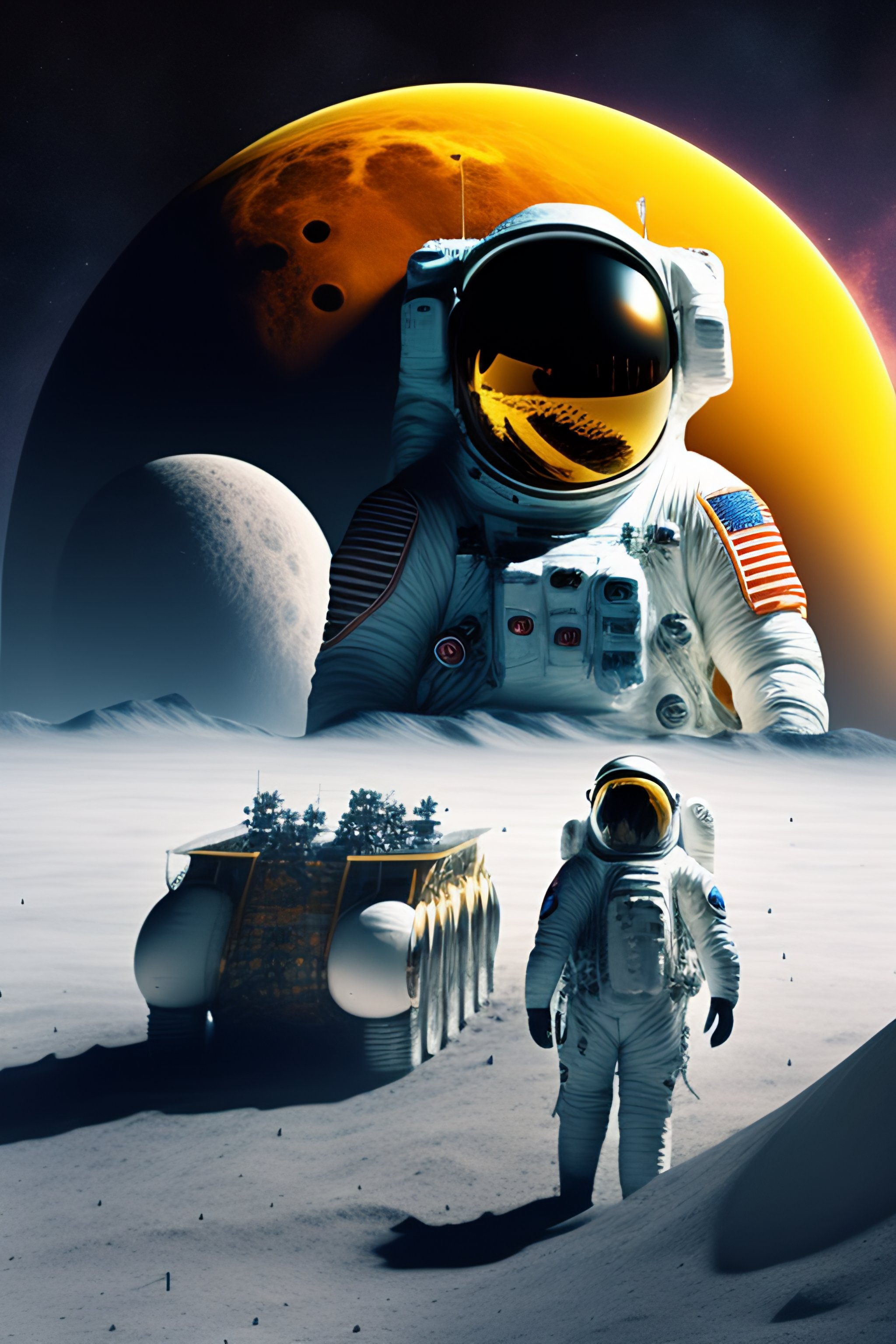 Lexica - Three cosmonauts lost on the moon and have some stuff