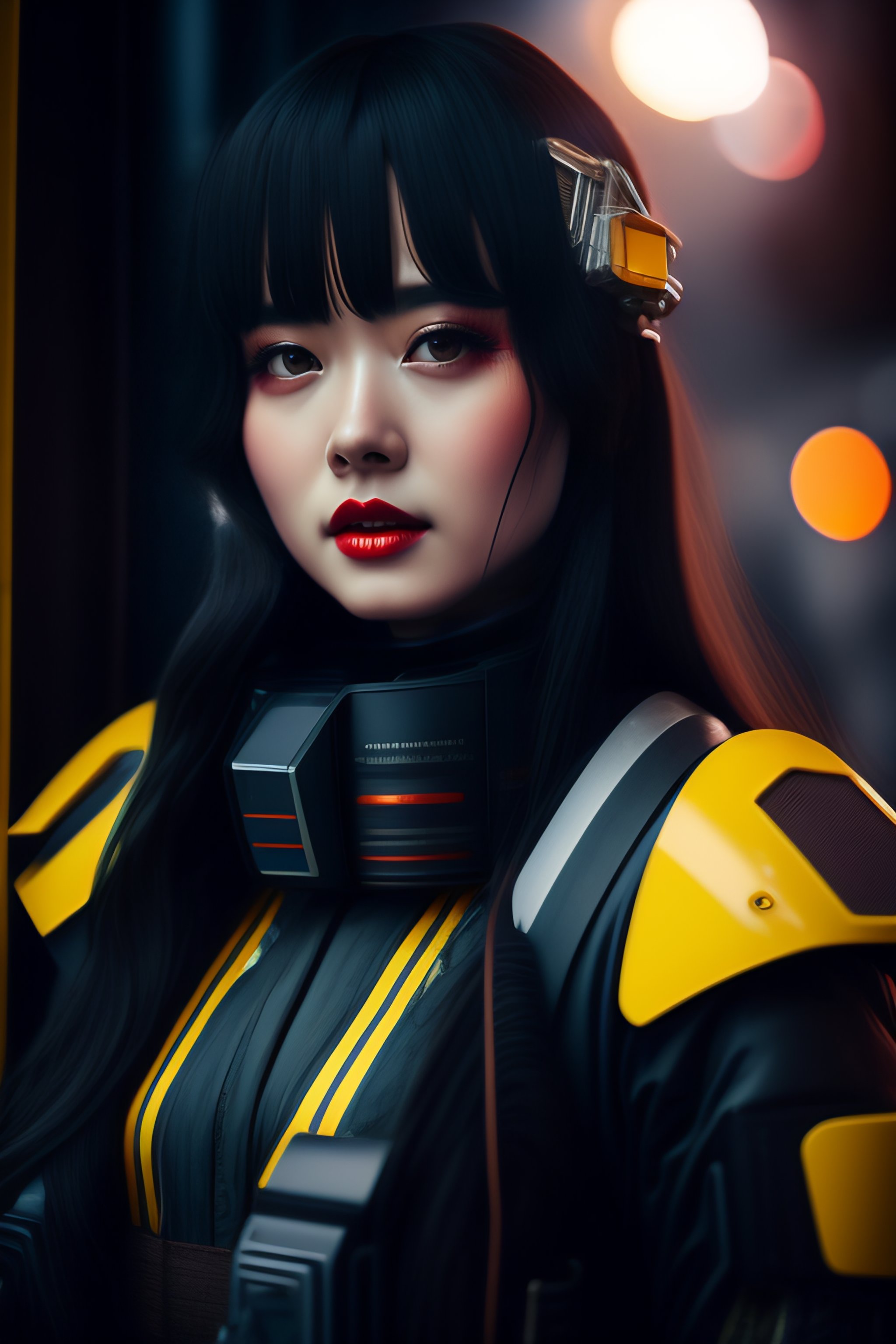 Lexica - Photoreal, cosplay, Cosplayer, cyber punk, Kanna Hashimoto ...