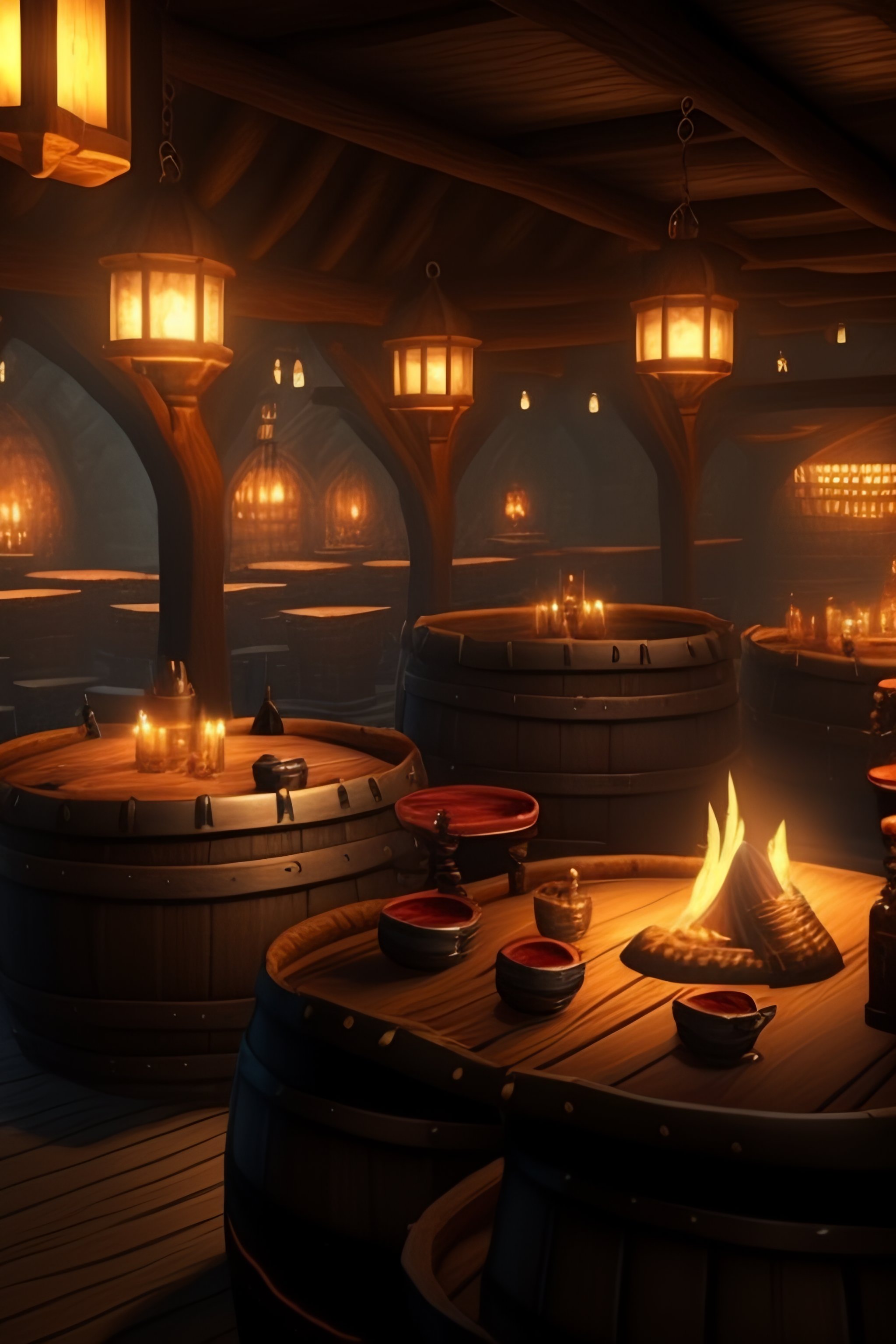 Lexica - A shadowy and secretive Tavern with a thieves' guild theme ...