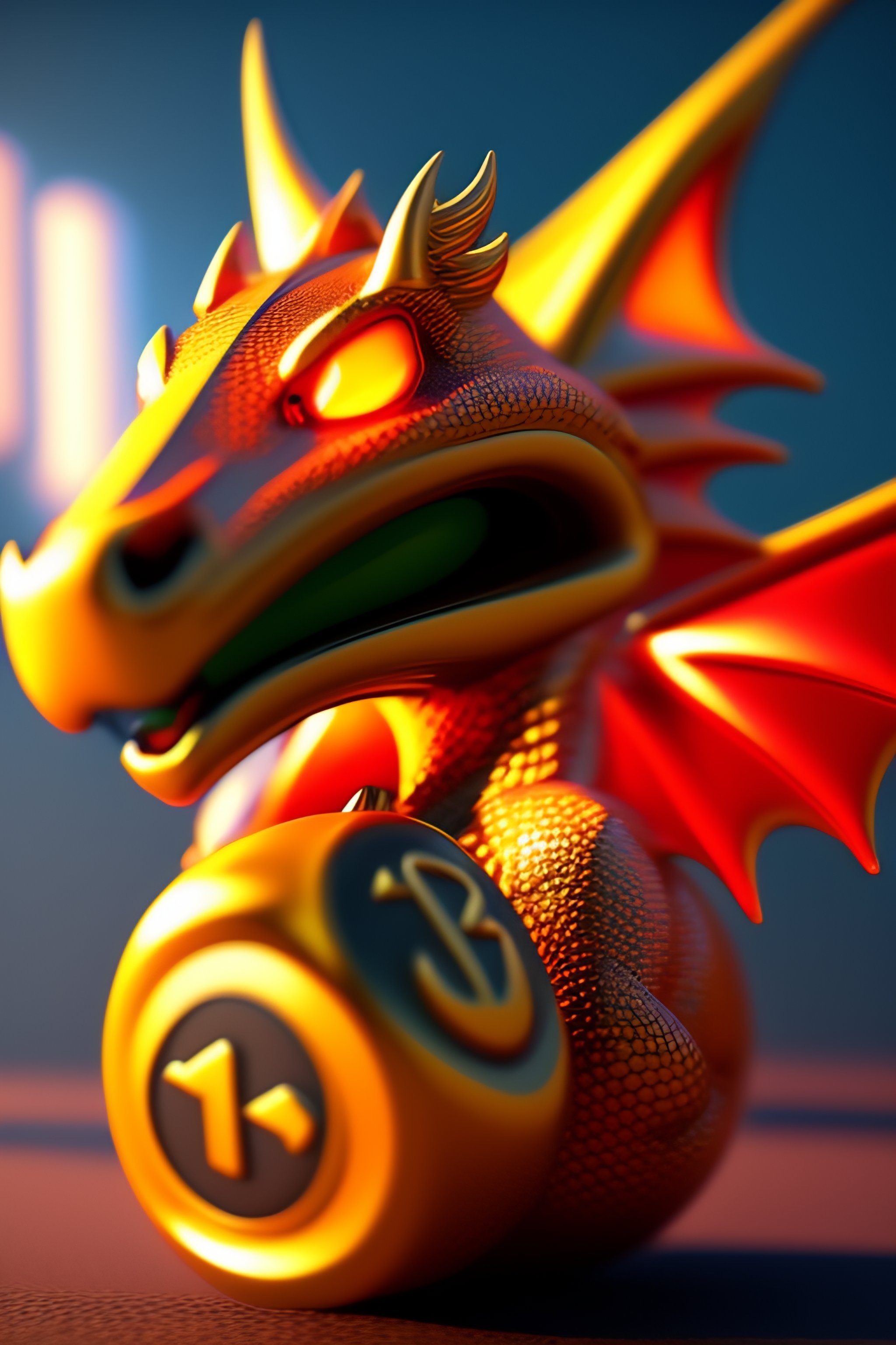 Lexica - Cartoon ,8k resoultion,hyper realstic , dragon dice