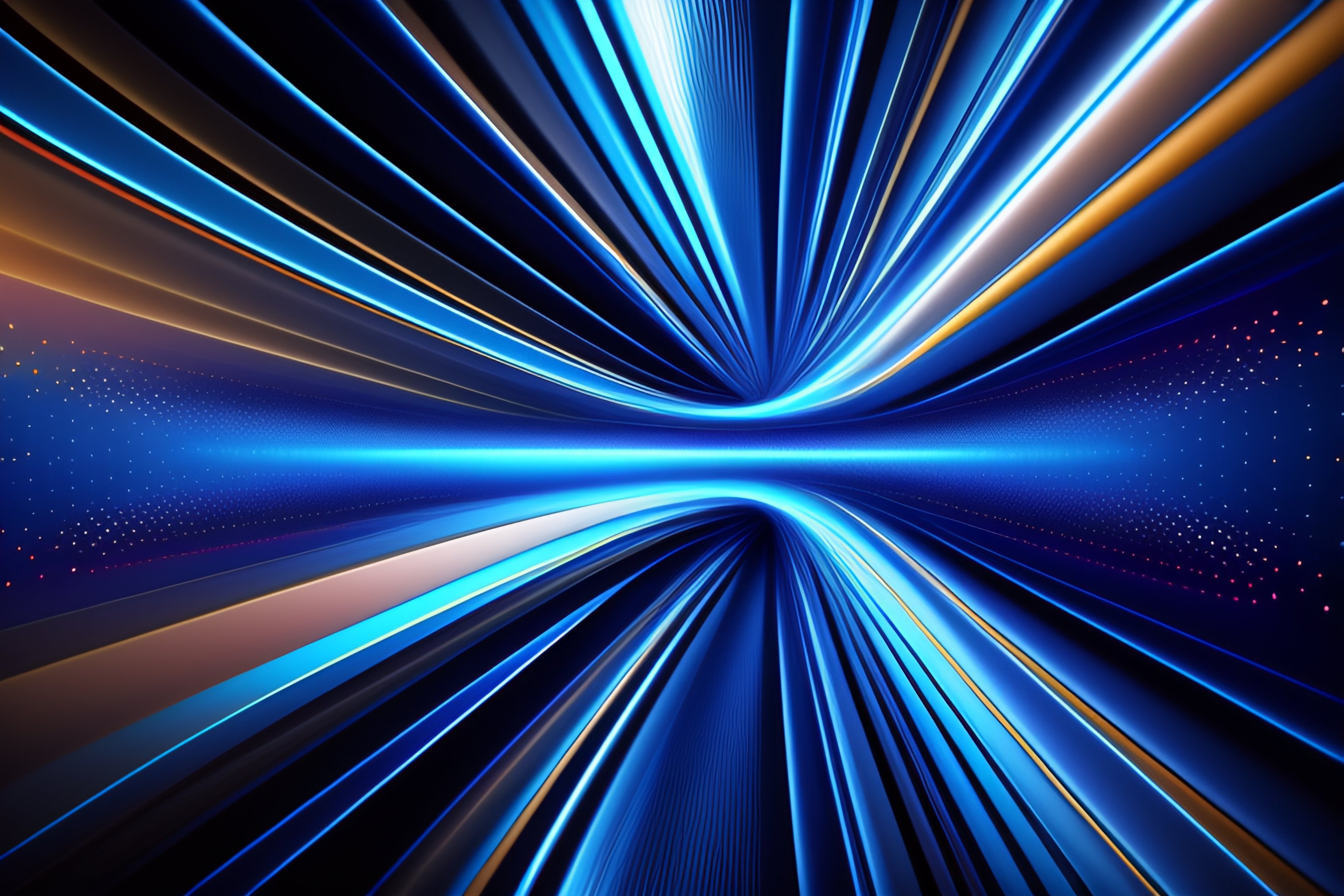 Lexica - Quantum background abstract on dark blue, straigt lines, dots