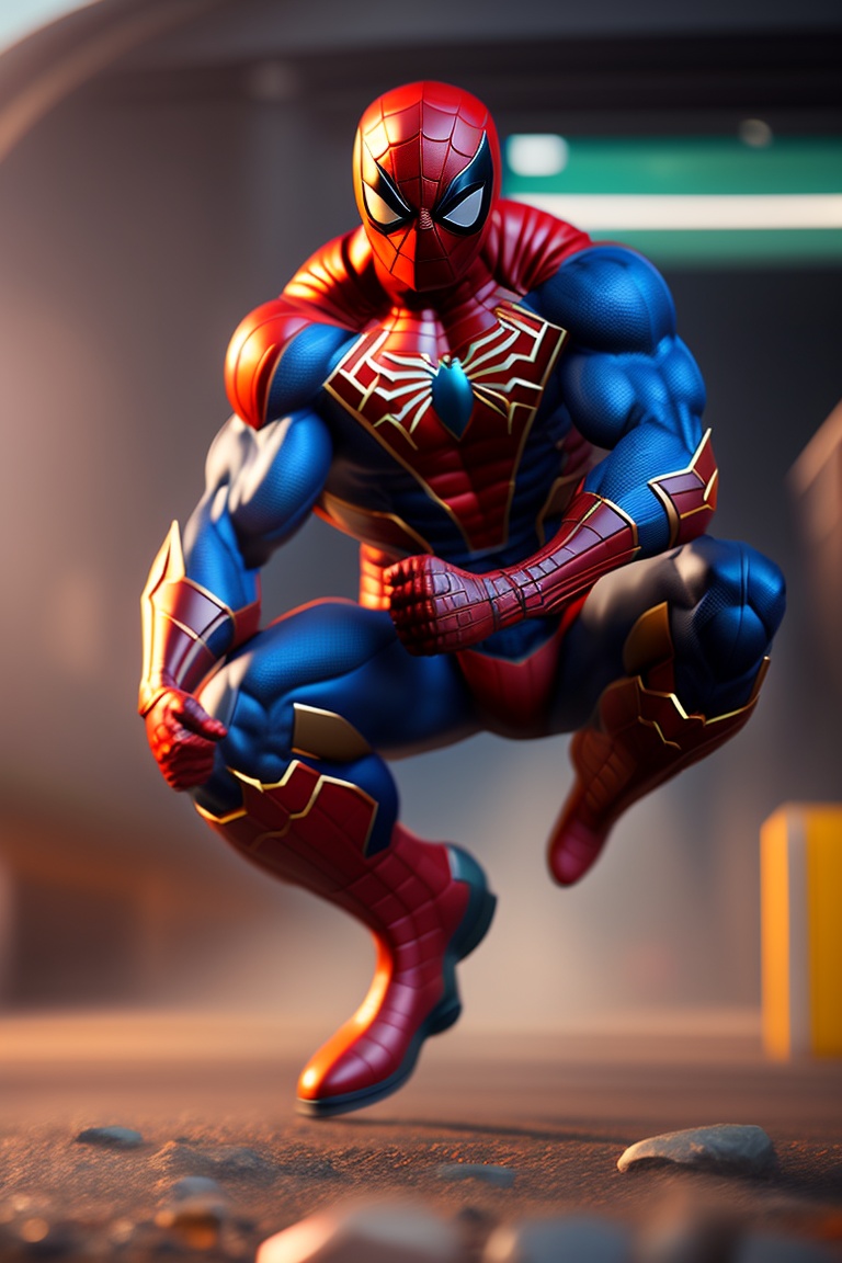 Lexica - Super hero spiderman, highly detailed, unreal engine 5 ...