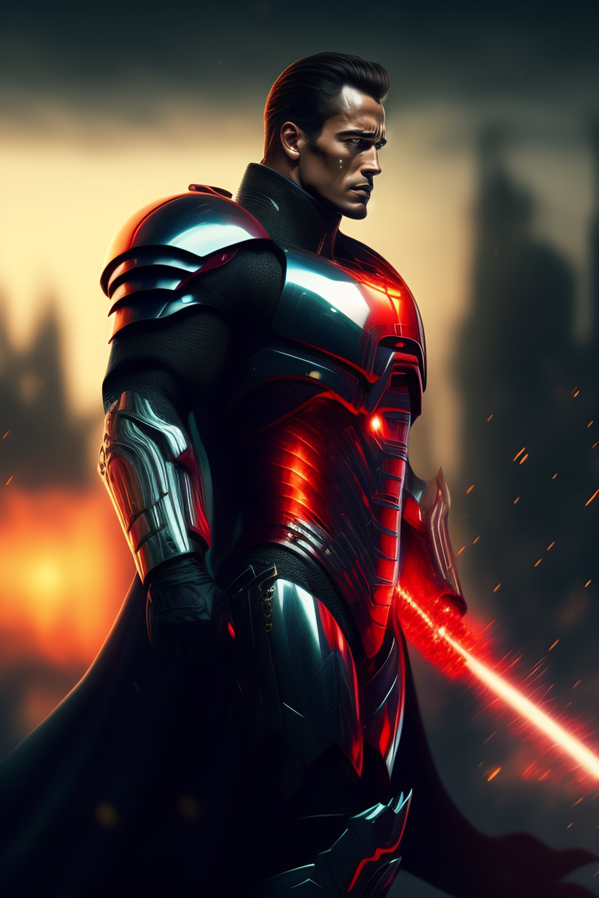 Lexica - A respectible king as the terminator