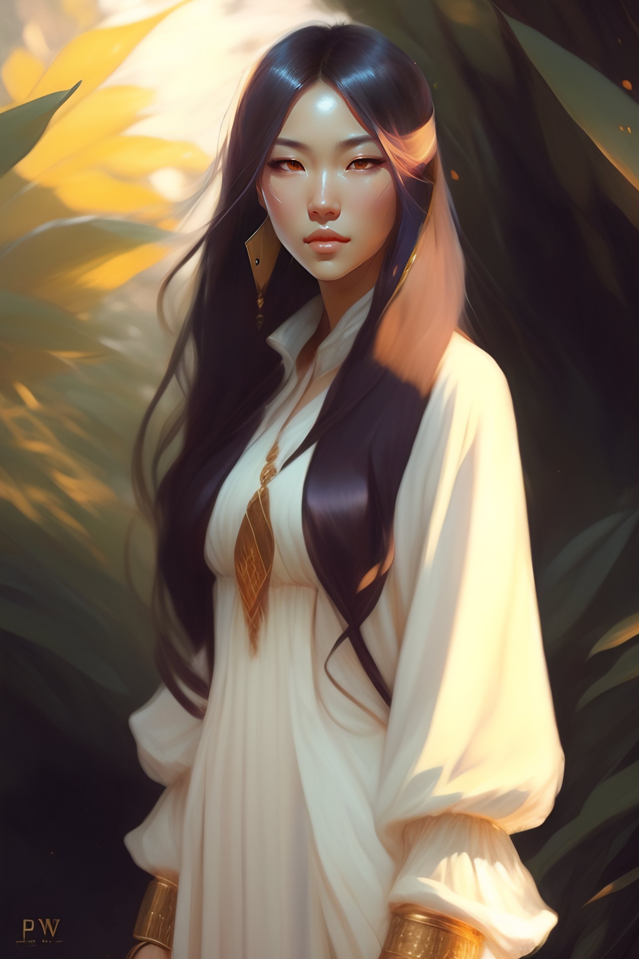 Lexica - A mestizo woman, asian and European rase, european eyes, white ...