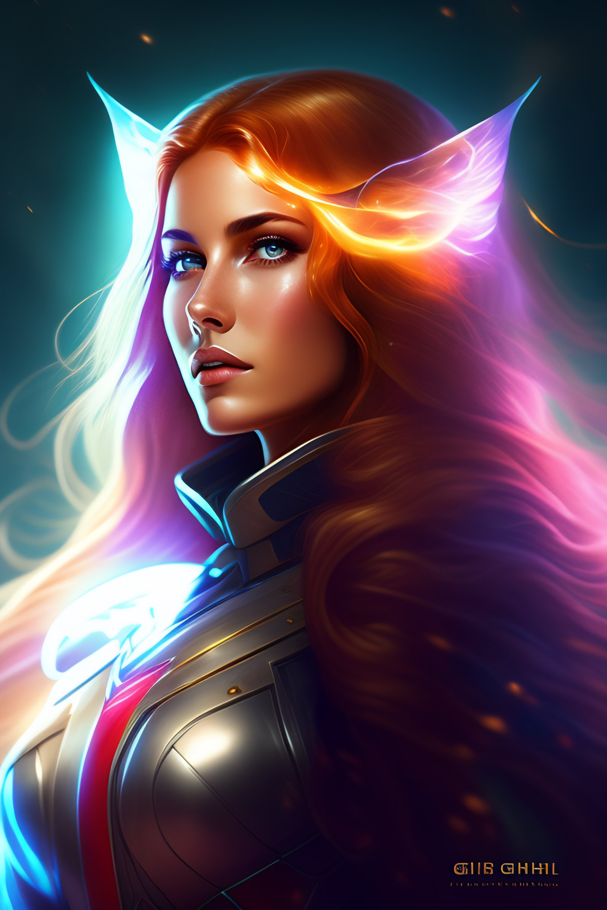 Lexica - Girl of light