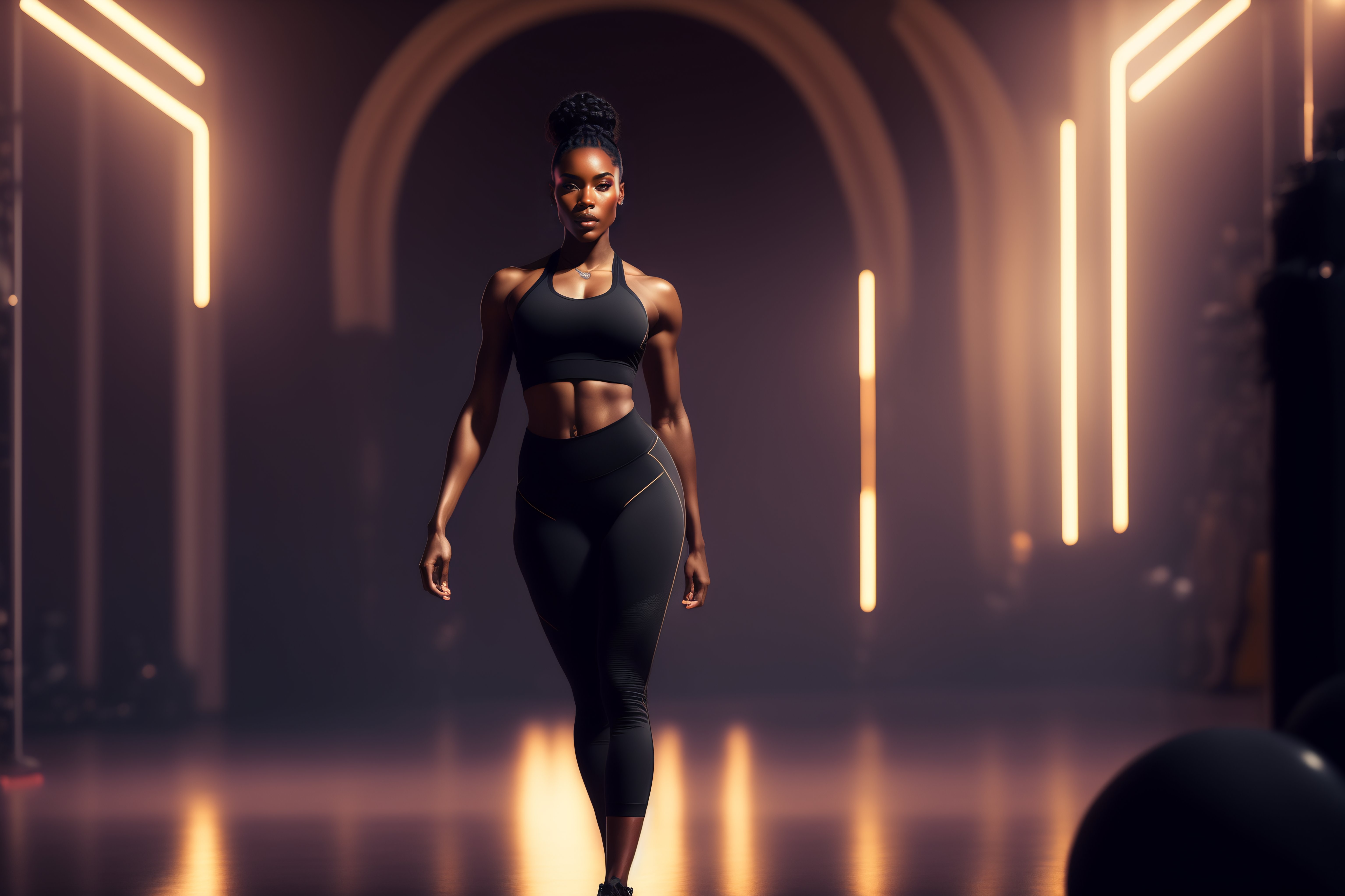 Lexica - Behind the scenes scene of a full-body action shot, of a ...