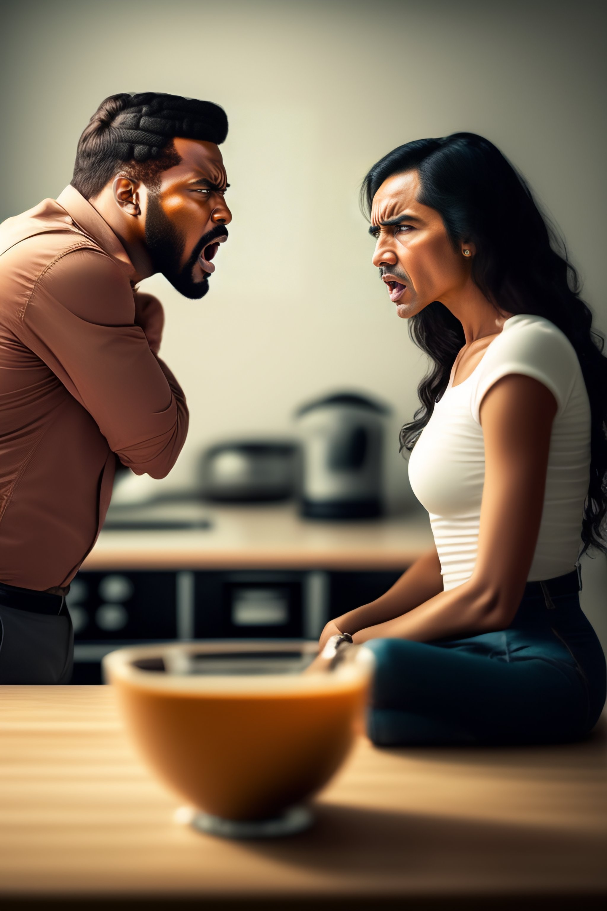 Lexica - An angry man who is trying to understand how to speak with his ...