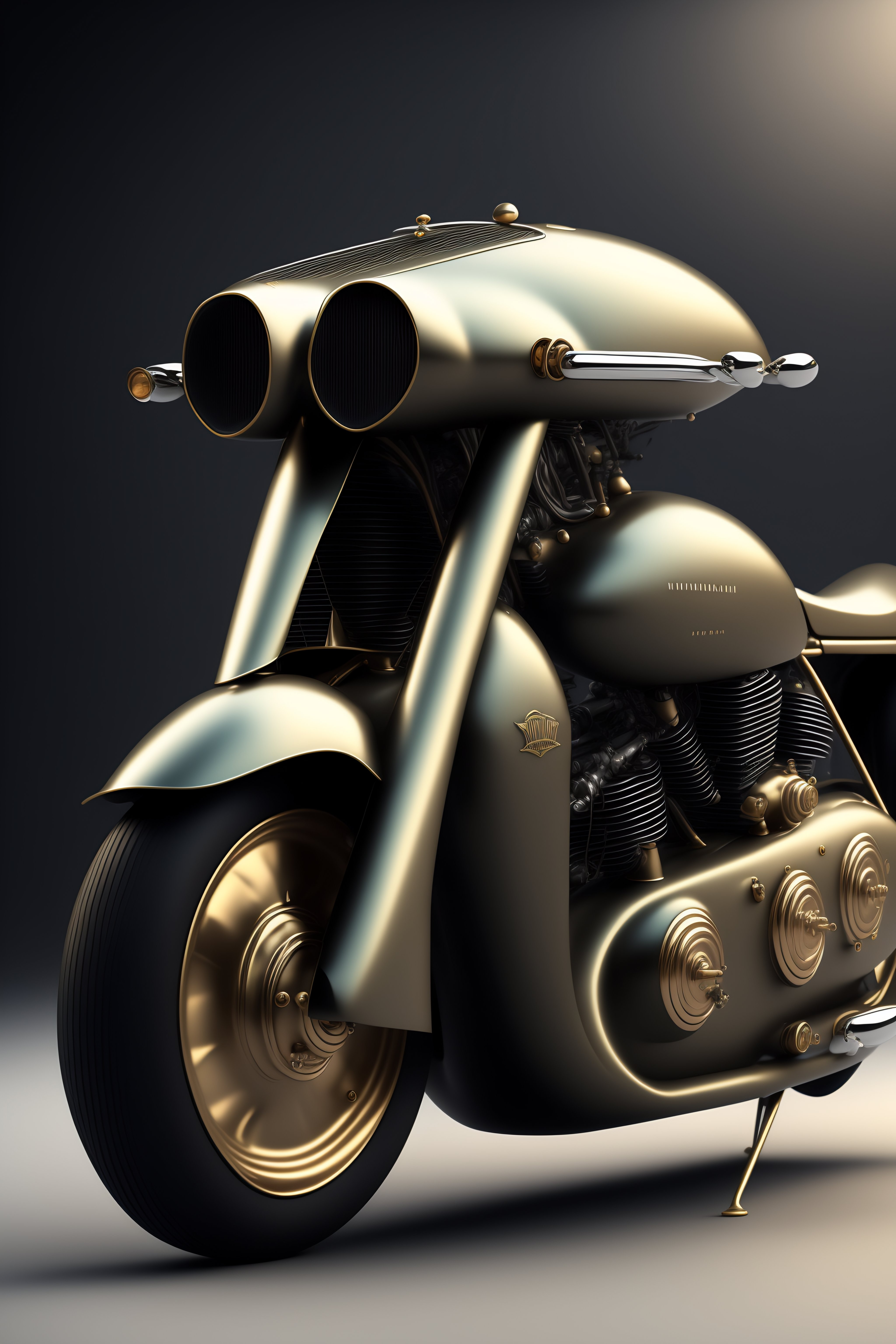 Lexica - Minimal armoured 40s 1940 design f1 motorbike Designed by mark ...
