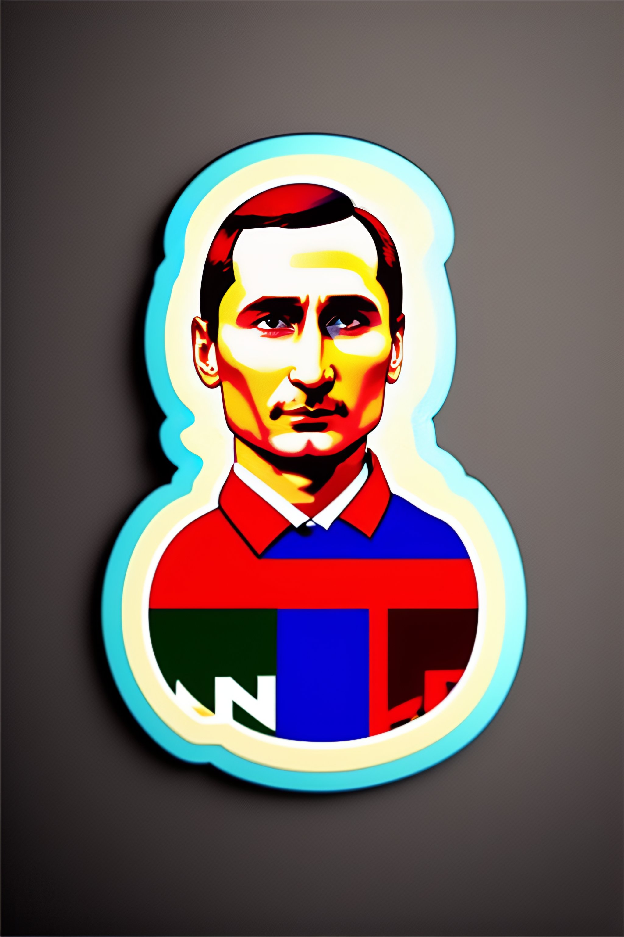 Lexica - Cute cartoon Wladimir Putin sticker, anime style, solid ...