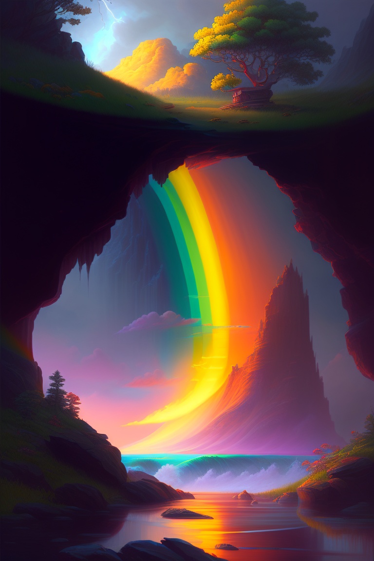 Lexica - A rainbow is never formed by chance but just formed after a ...